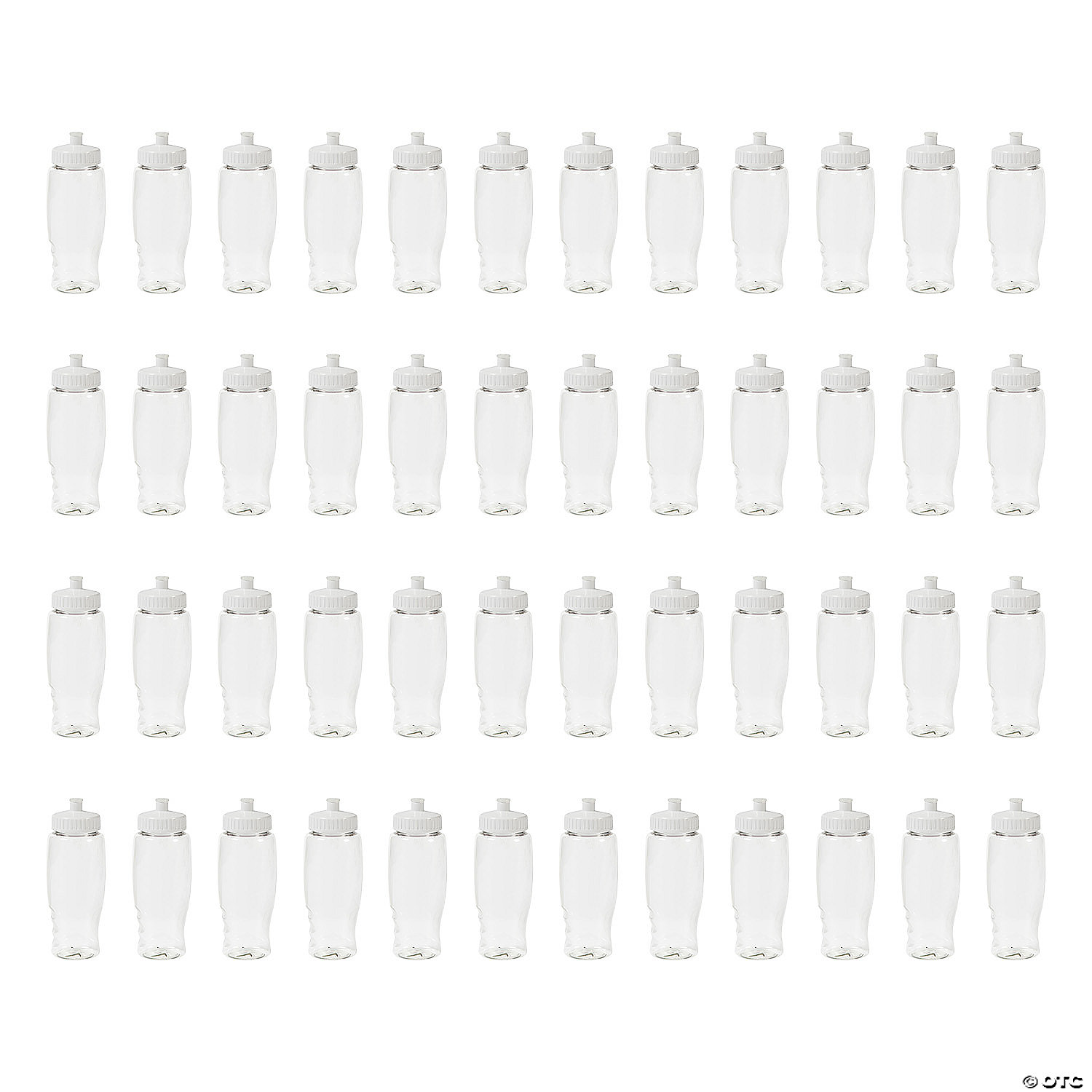 27 oz. Bulk Clear Plastic Water Bottles