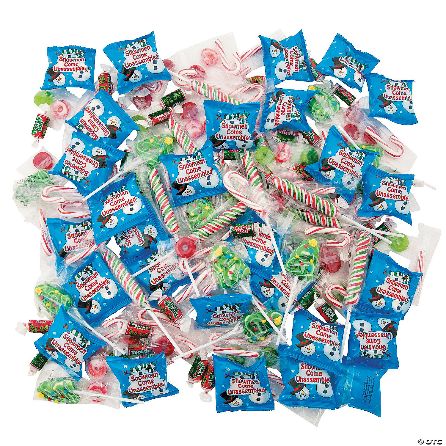 3 lbs. Bulk 144 Pc. Christmas Candy Handout Assortment