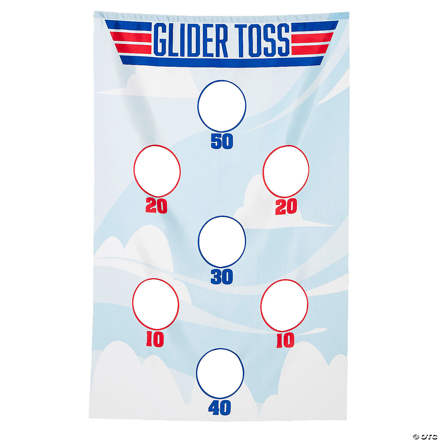 35" x 55" Blue Sky Glider Toss Polyester Net Game | Oriental Trading