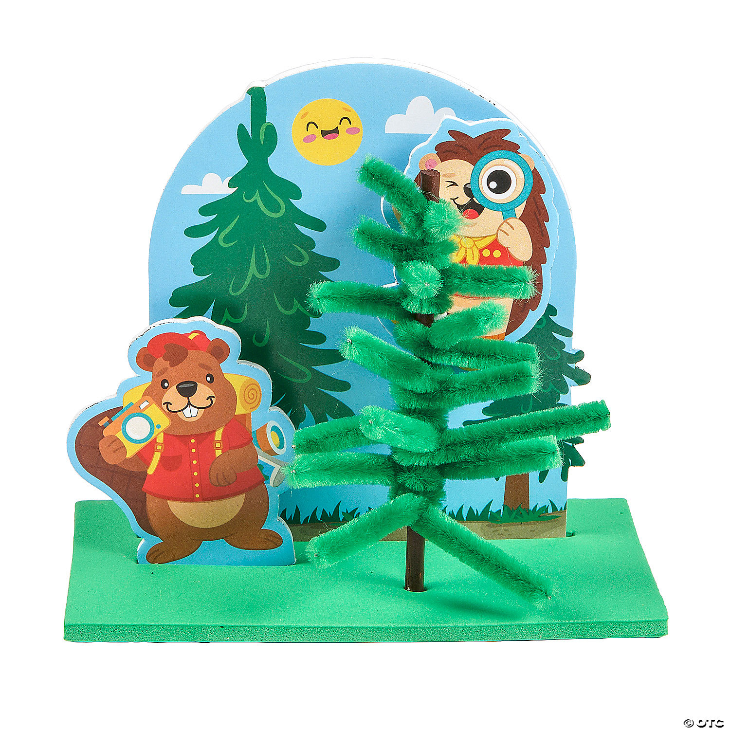 3D Camp Explore the Forest Chenille Stem Craft Kit