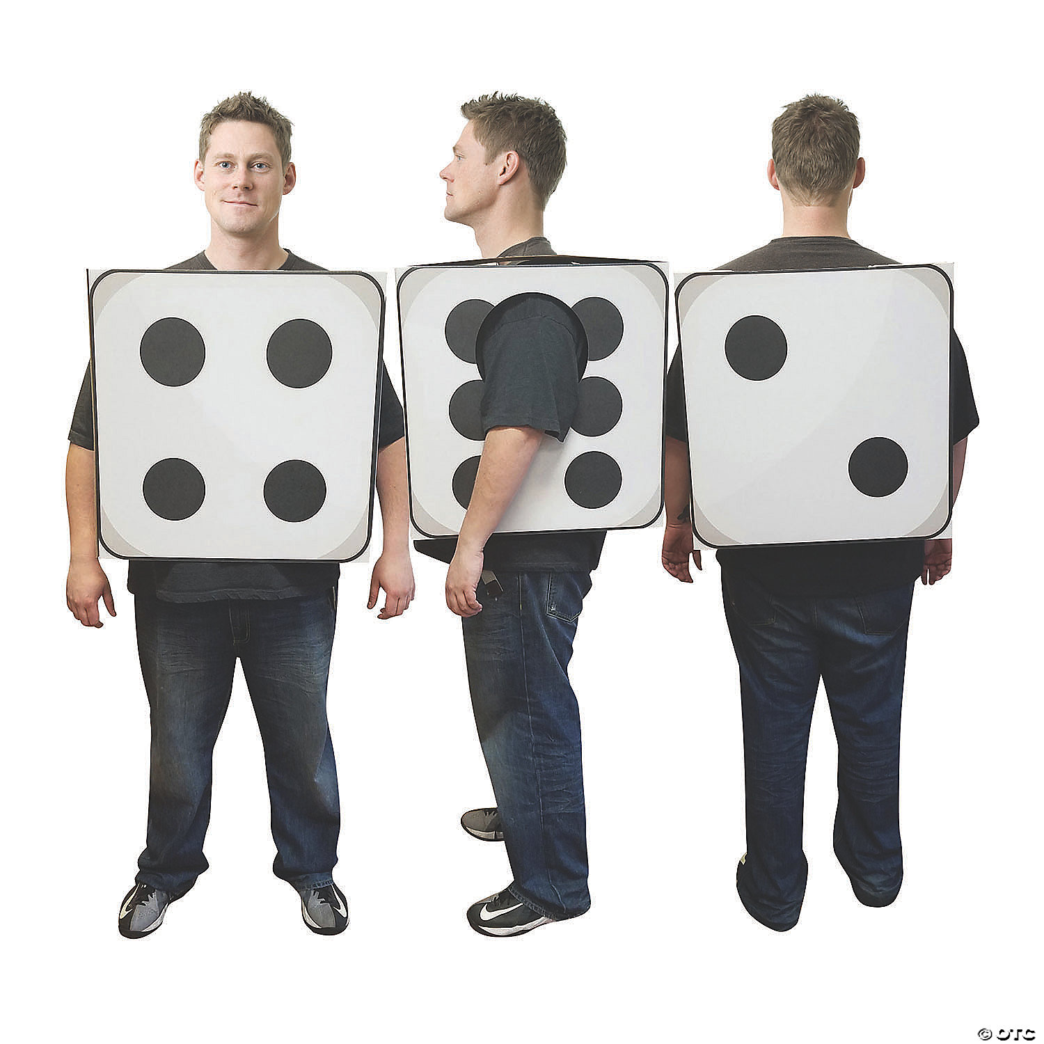 3D Dice Cardboard Costume | Oriental Trading