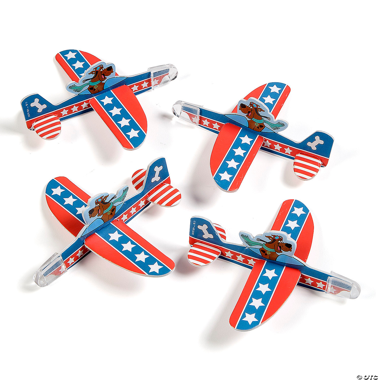 4" Bulk 48 Pc. Mini Scooby-Doo!™ Patriotic Gliders | Oriental Trading