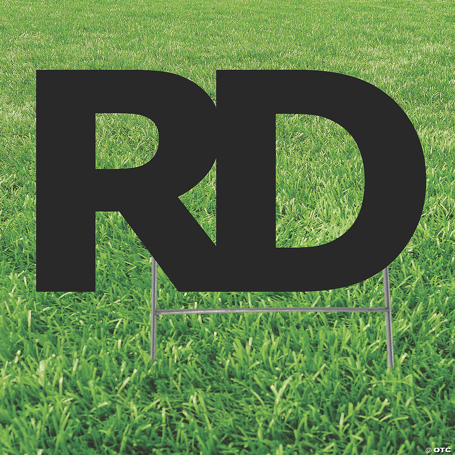 40" x 20" RD Yard Sign | Oriental Trading