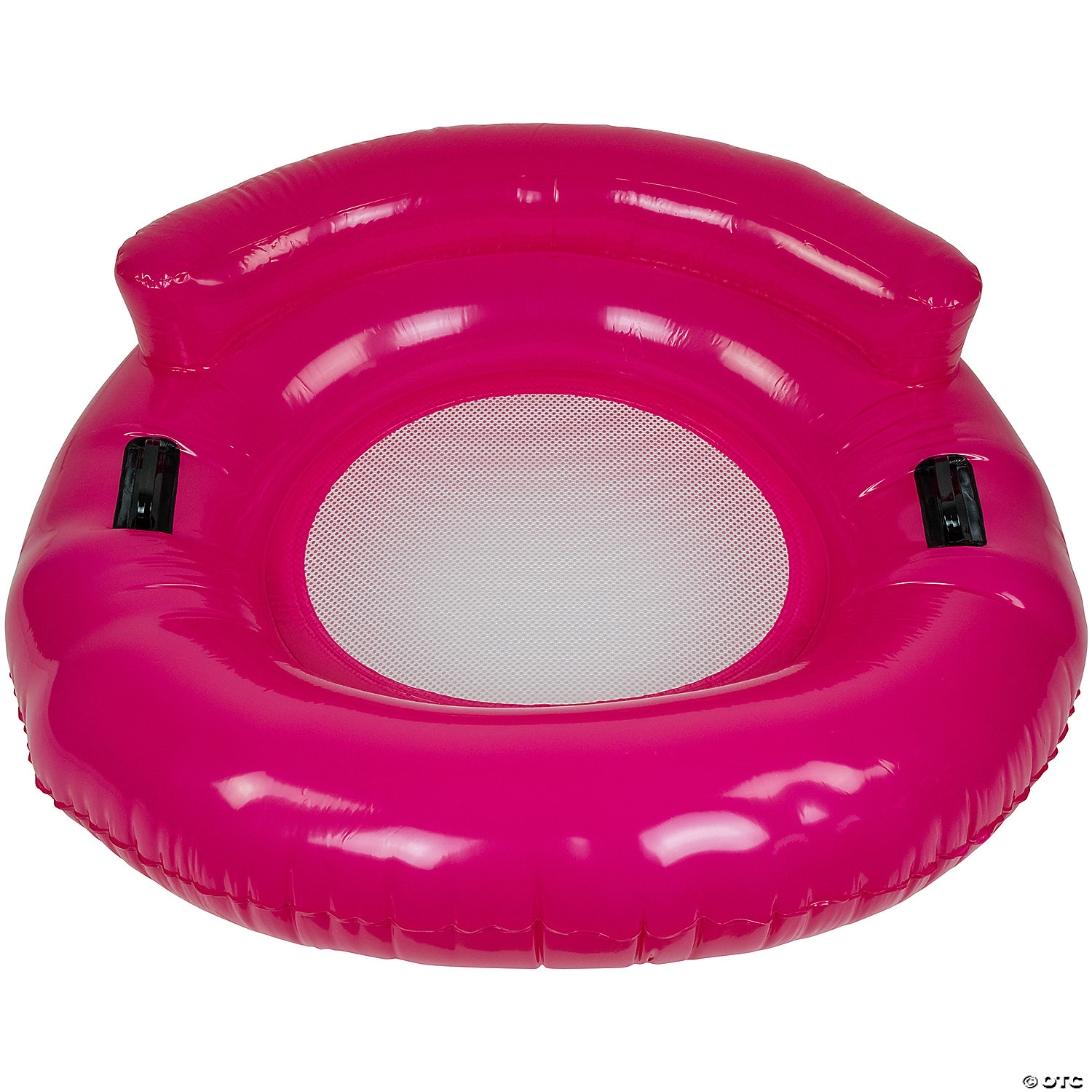43" Pink Bubble Seat Inflatable Swimming Pool Float | Oriental Trading