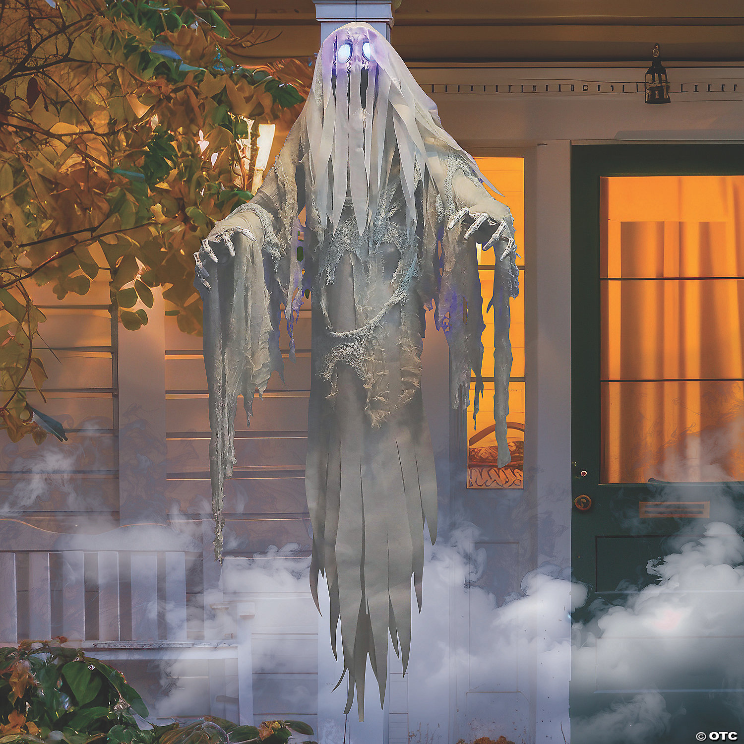60" Hanging Ghost Halloween Decoration | Morris Costumes