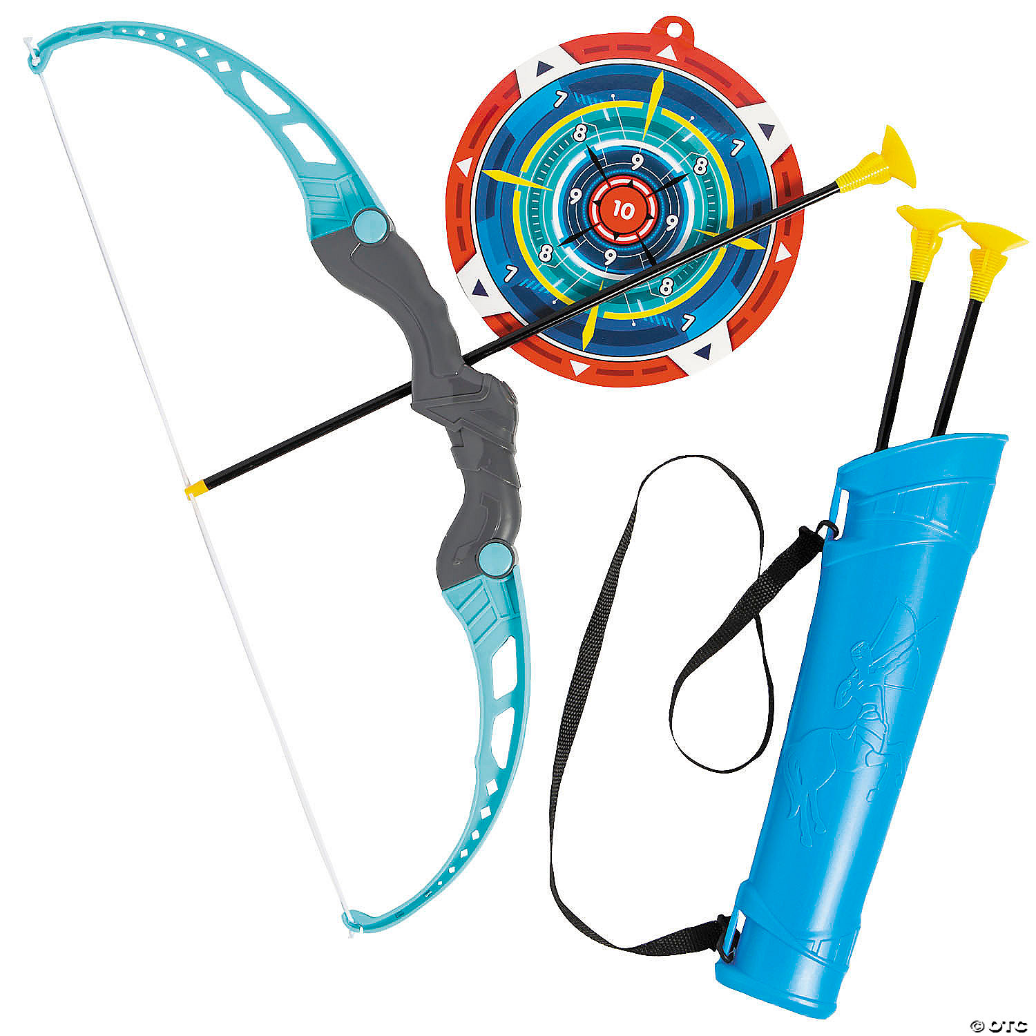 7 3/4" x 21 1/4" Suction Cup Bow & Arrows Archery Set - 5 Pc. | Oriental Trading