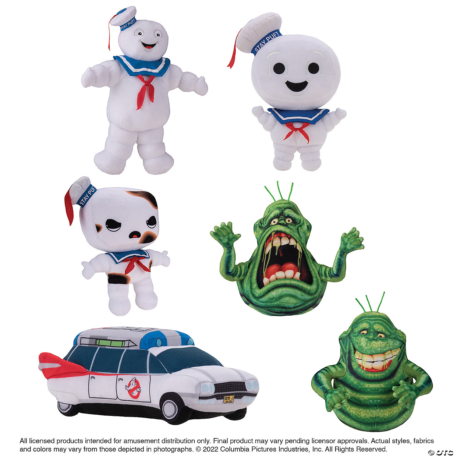 7" Ghostbusters™ Stuffed Characters