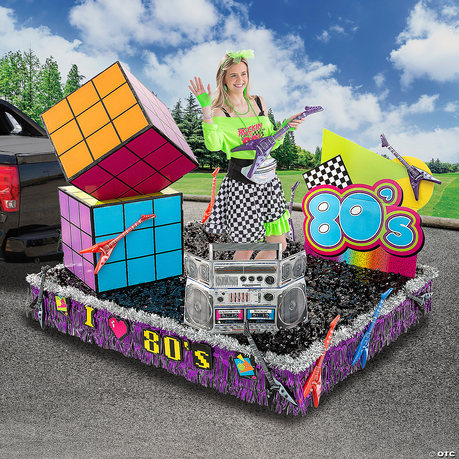 80s Parade Float Decorating Kit - 25 Pc.