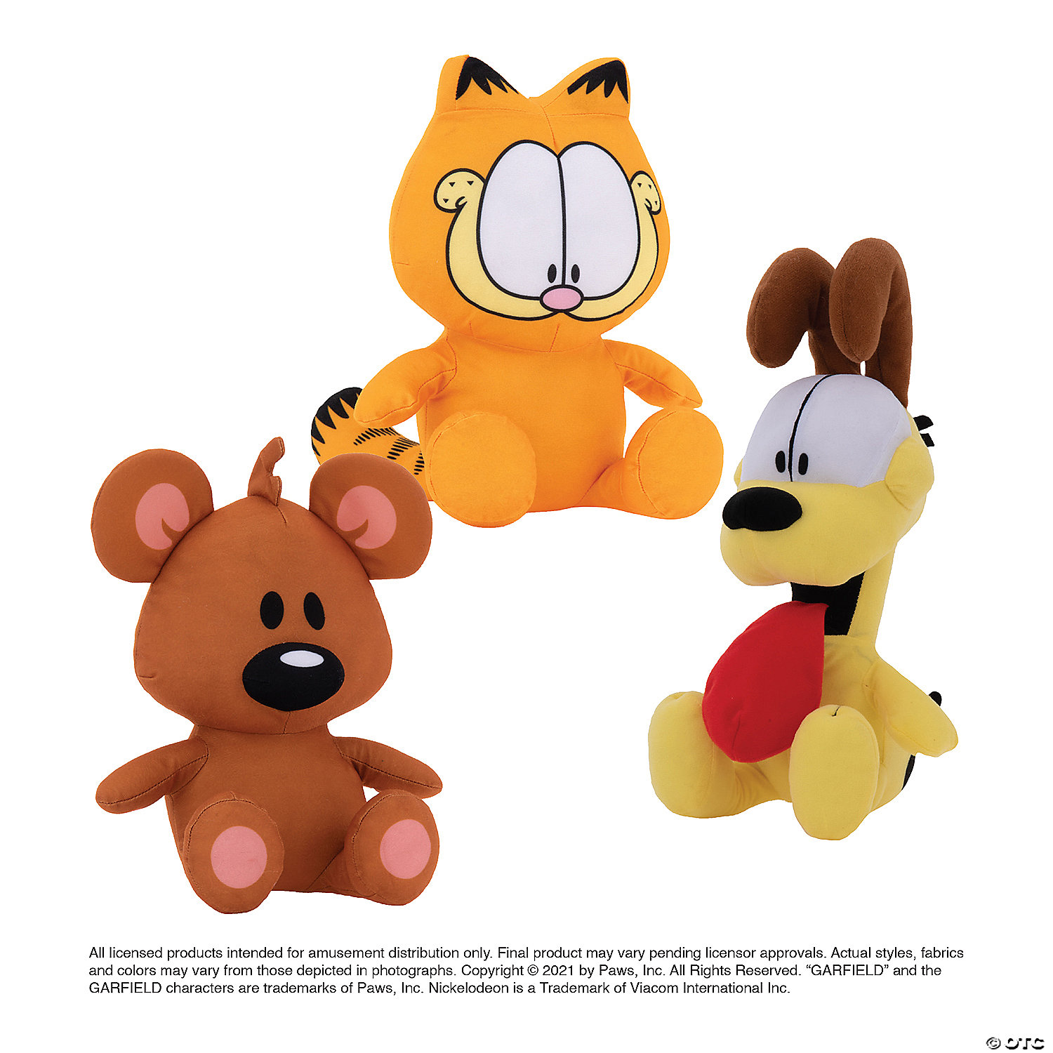 9" Garfield™ Big Head Stuffed Characters | Fun Express