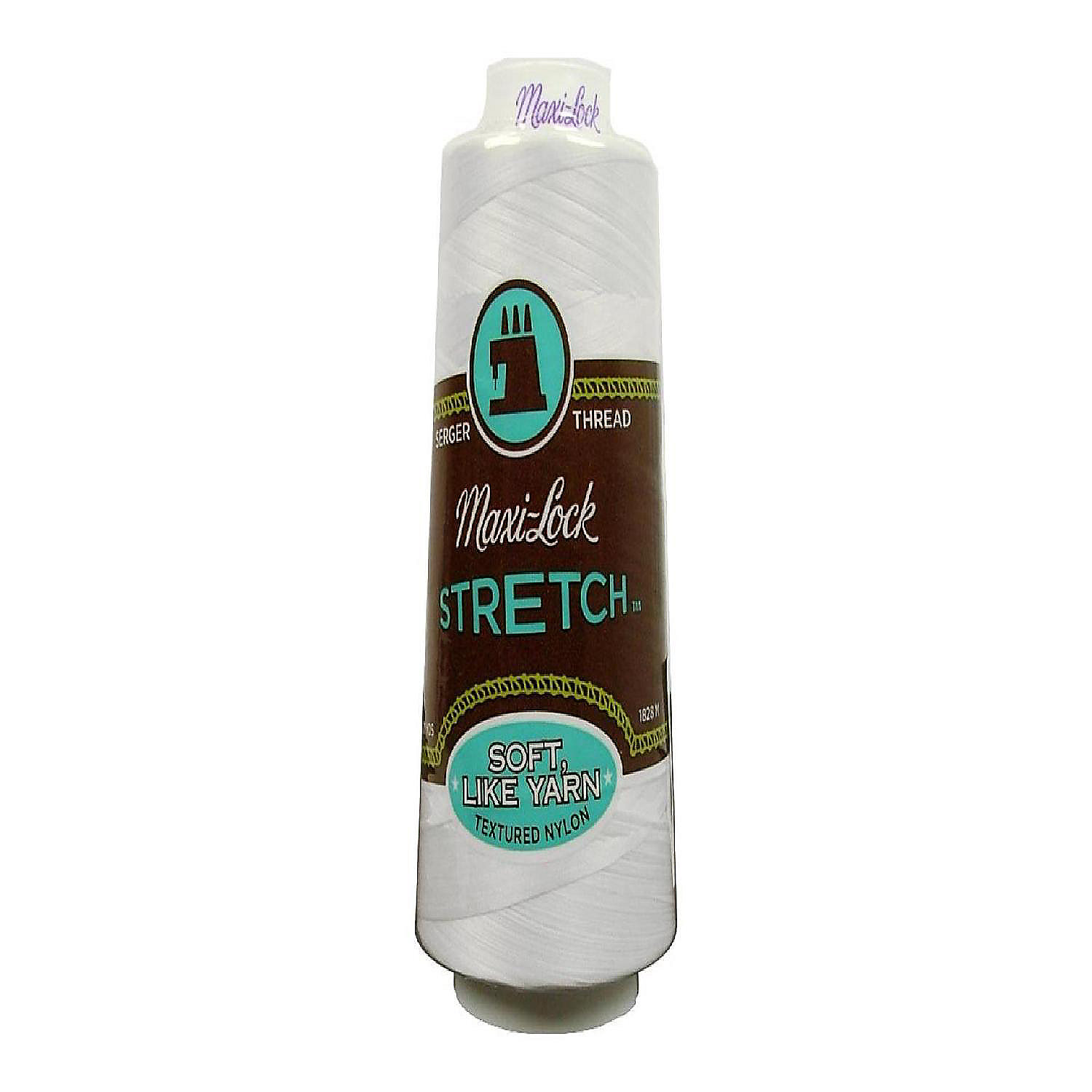 A&E Maxi Lock Stretch Thread 2000yd White
