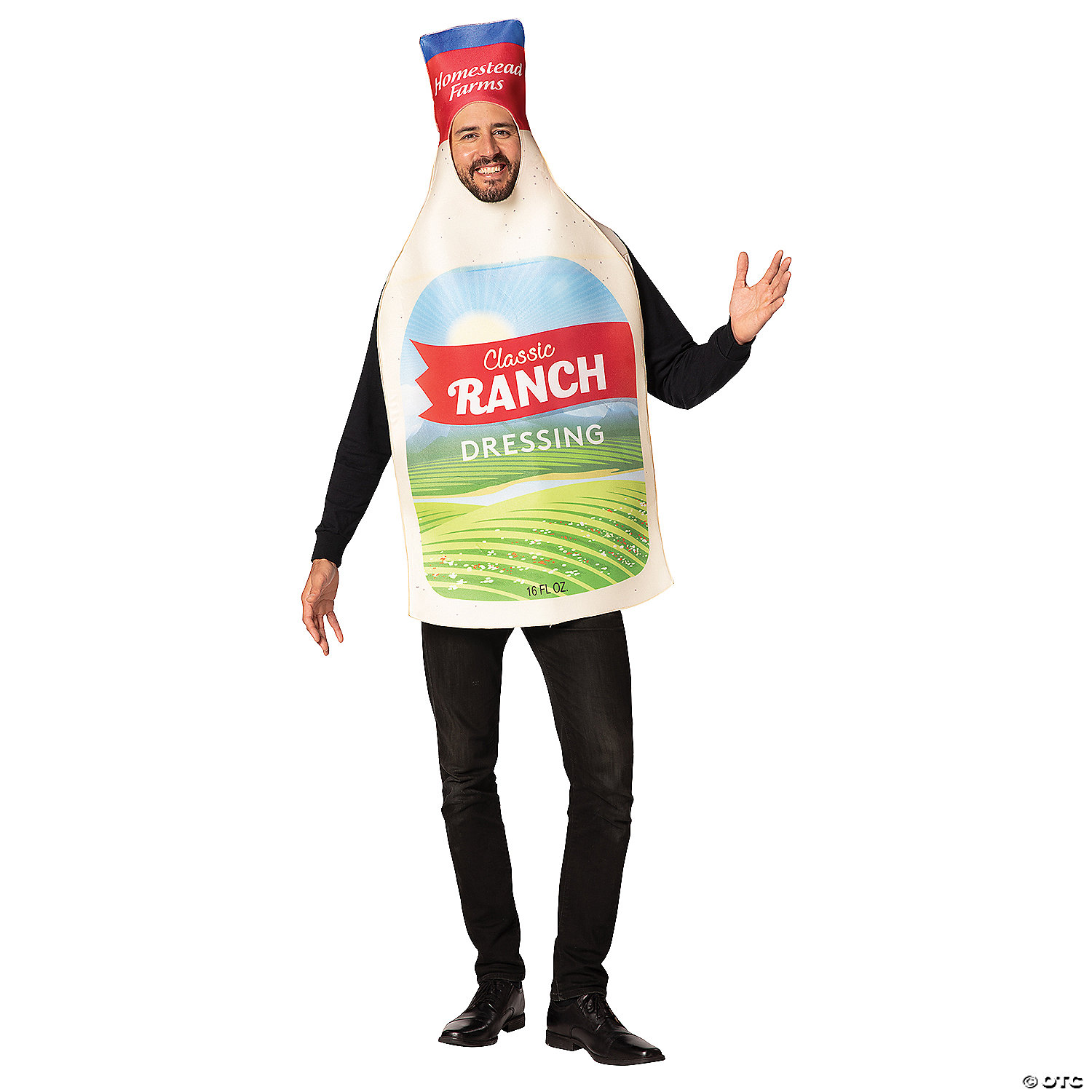 Adults Ranch Dressing Bottle Costume | Morris Costumes