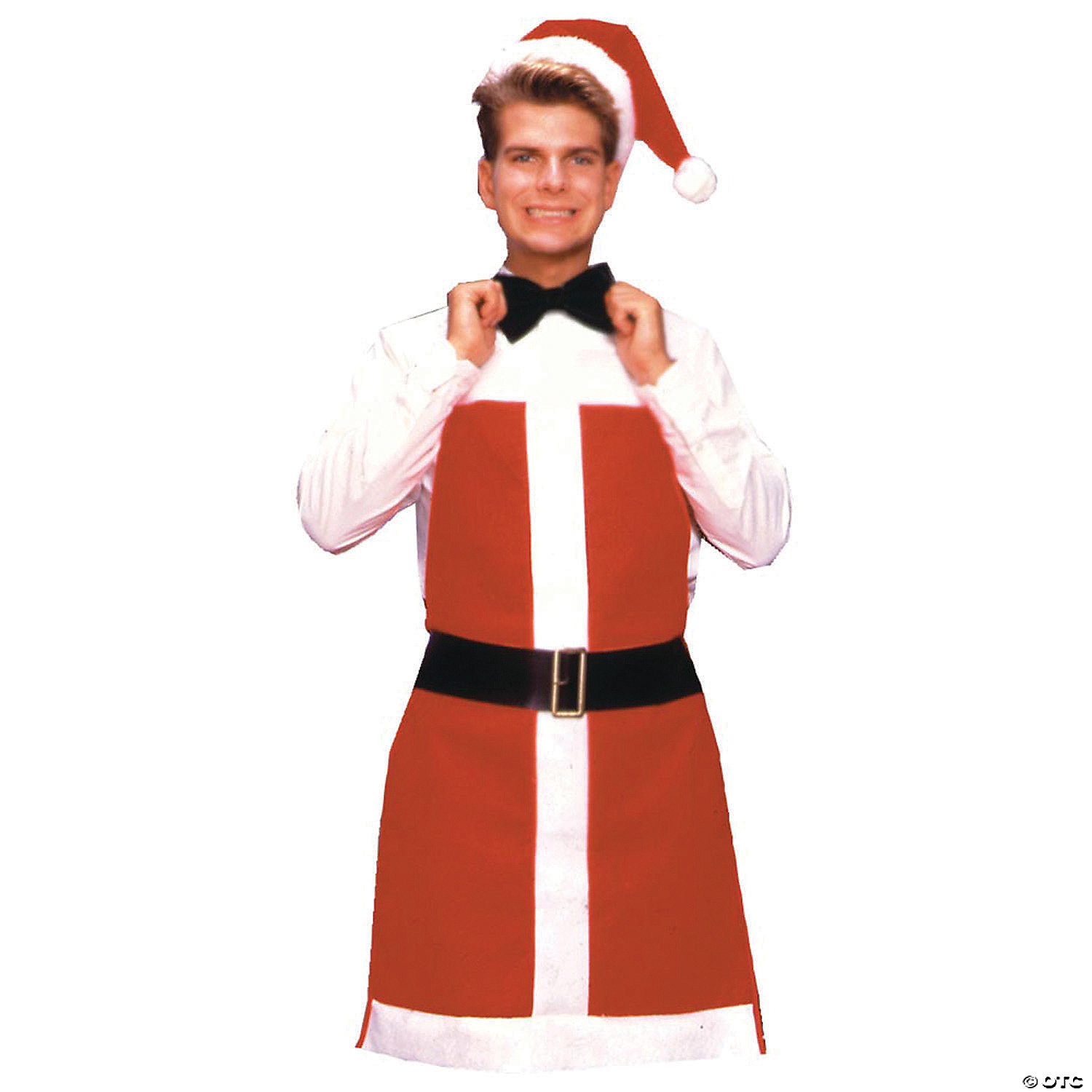 Adults Santa Bartender Apron Costume | Morris Costumes