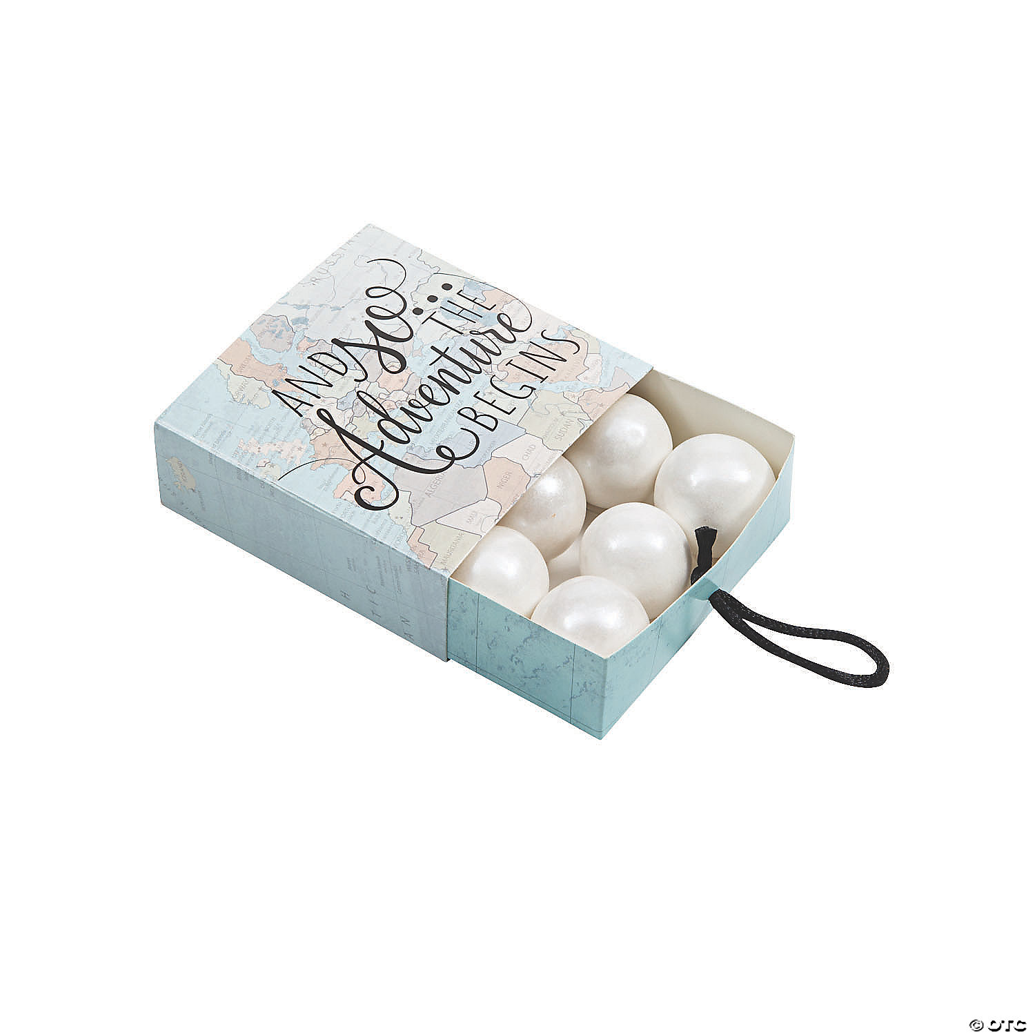 Adventure Begins Map Pull Favor Boxes - 24 Pc. - Discontinued
