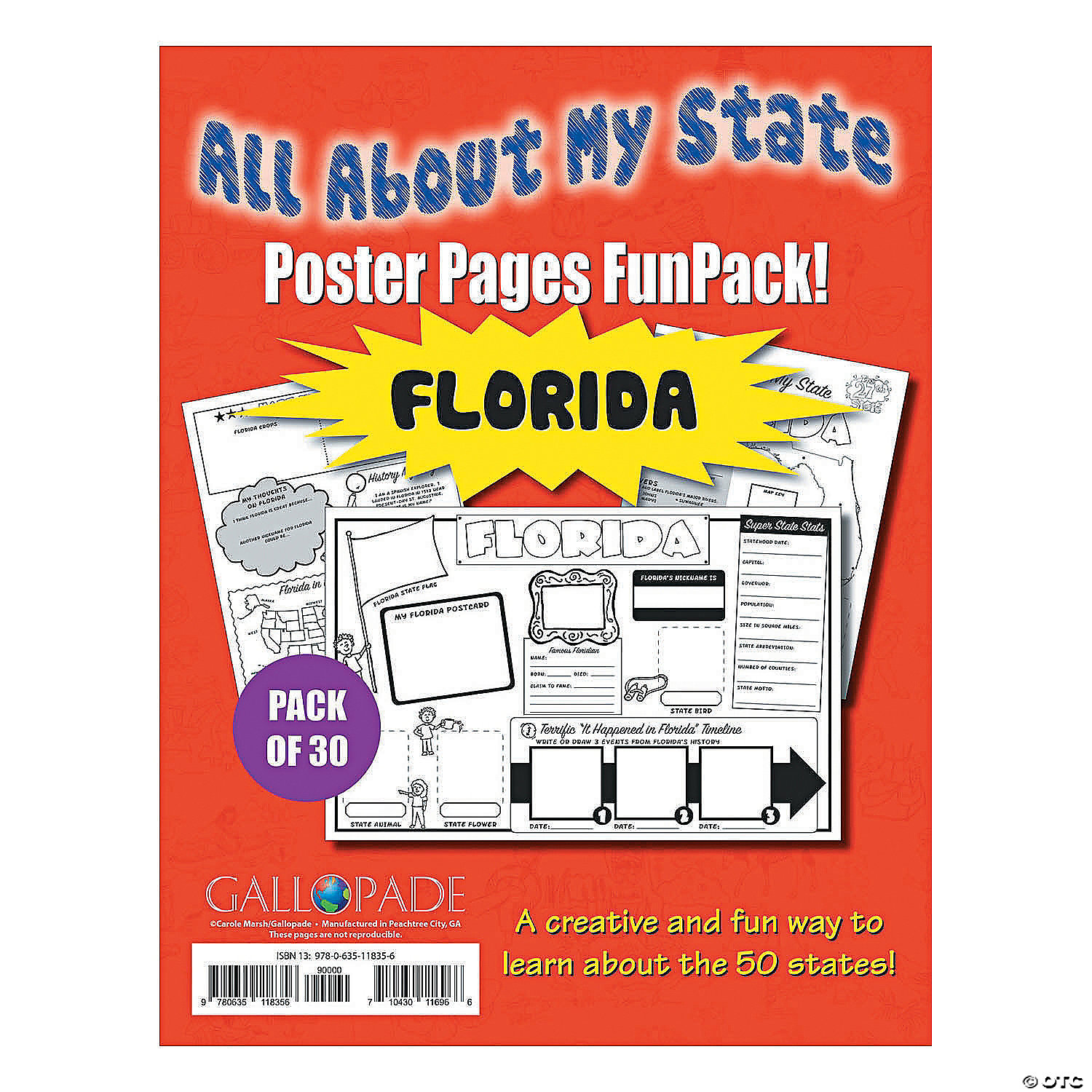 All About My State Fun Pack - Florida - Discontinued