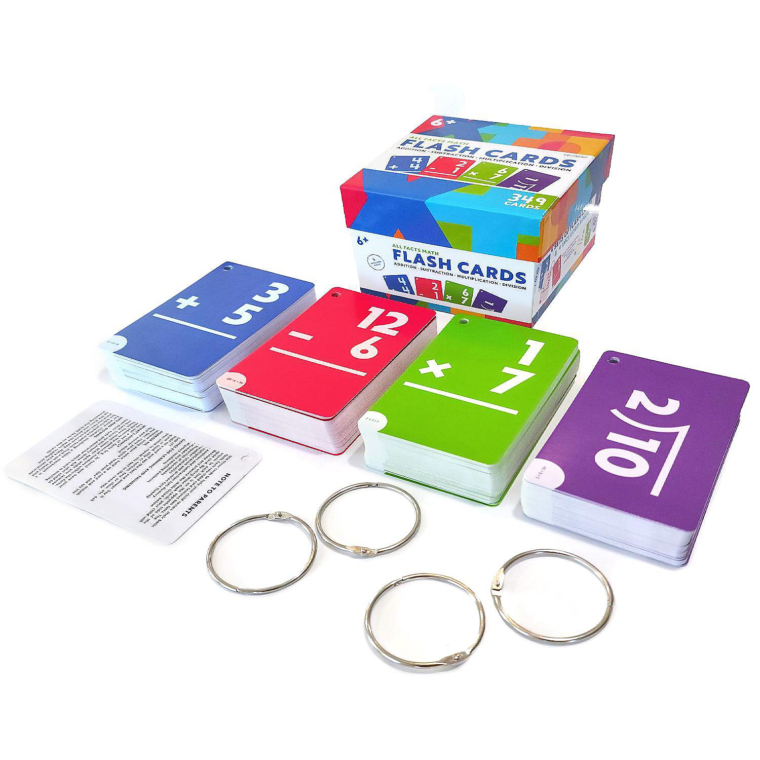 All Facts Math Flash Cards | Oriental Trading