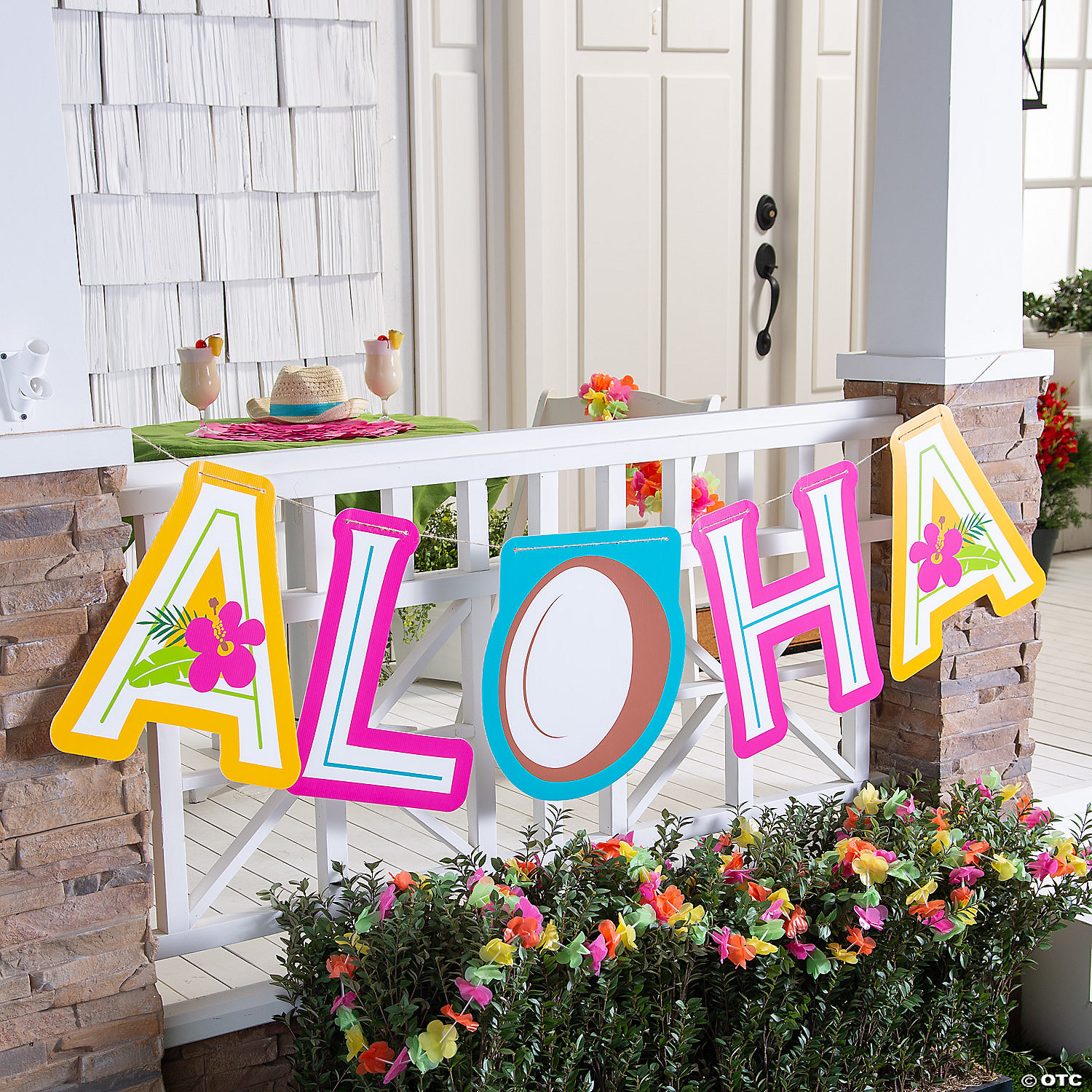 Aloha Outdoor Banner | Oriental Trading