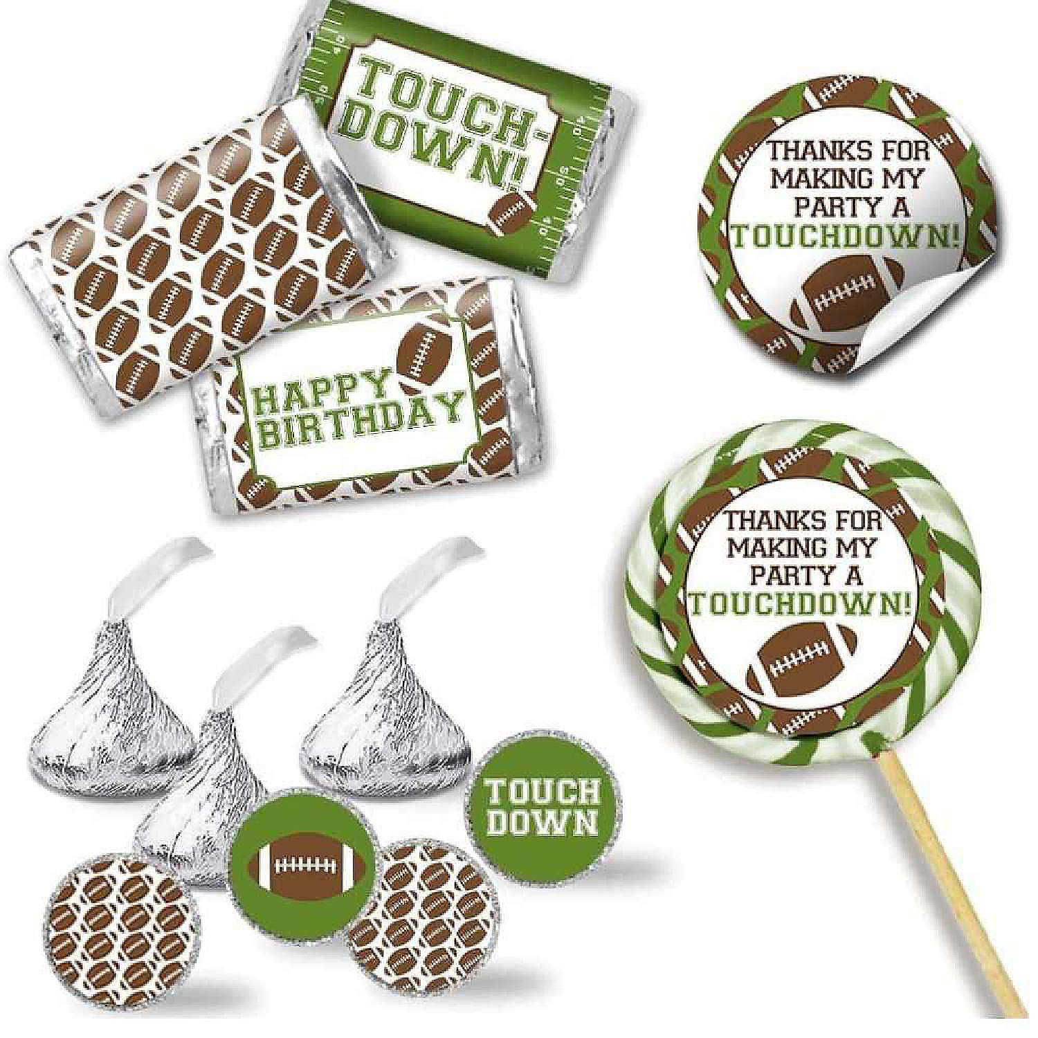 AmandaCreation Touchdown Sticker Bundle 429pc. | Oriental Trading