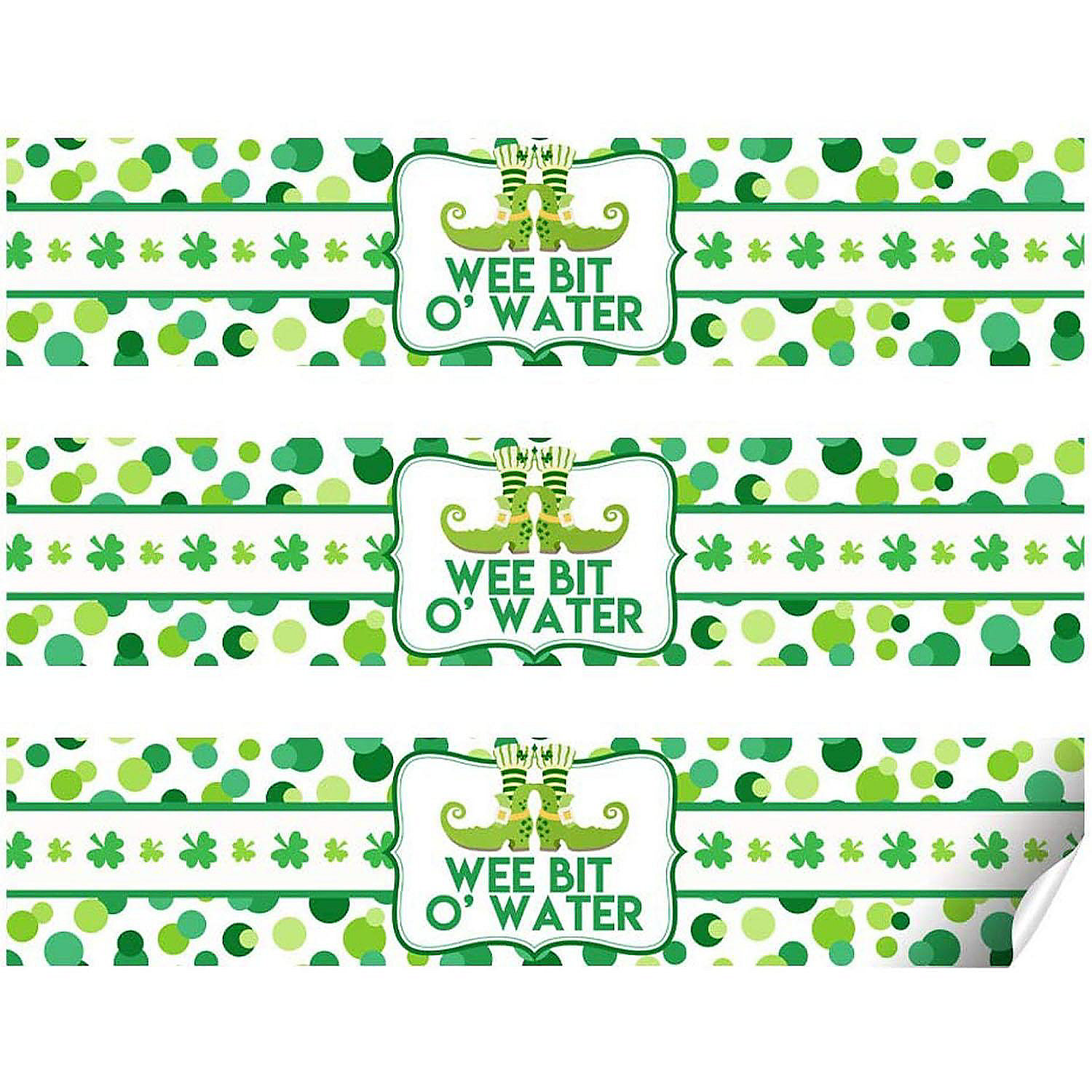 AmandaCreation Wee Bit O' Fun Water Bottle Labels 20 pcs. | Oriental ...