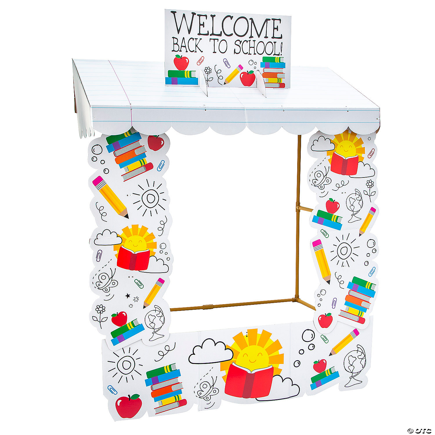Back to School Tabletop Hut with Frame - 6 Pc. | Oriental Trading