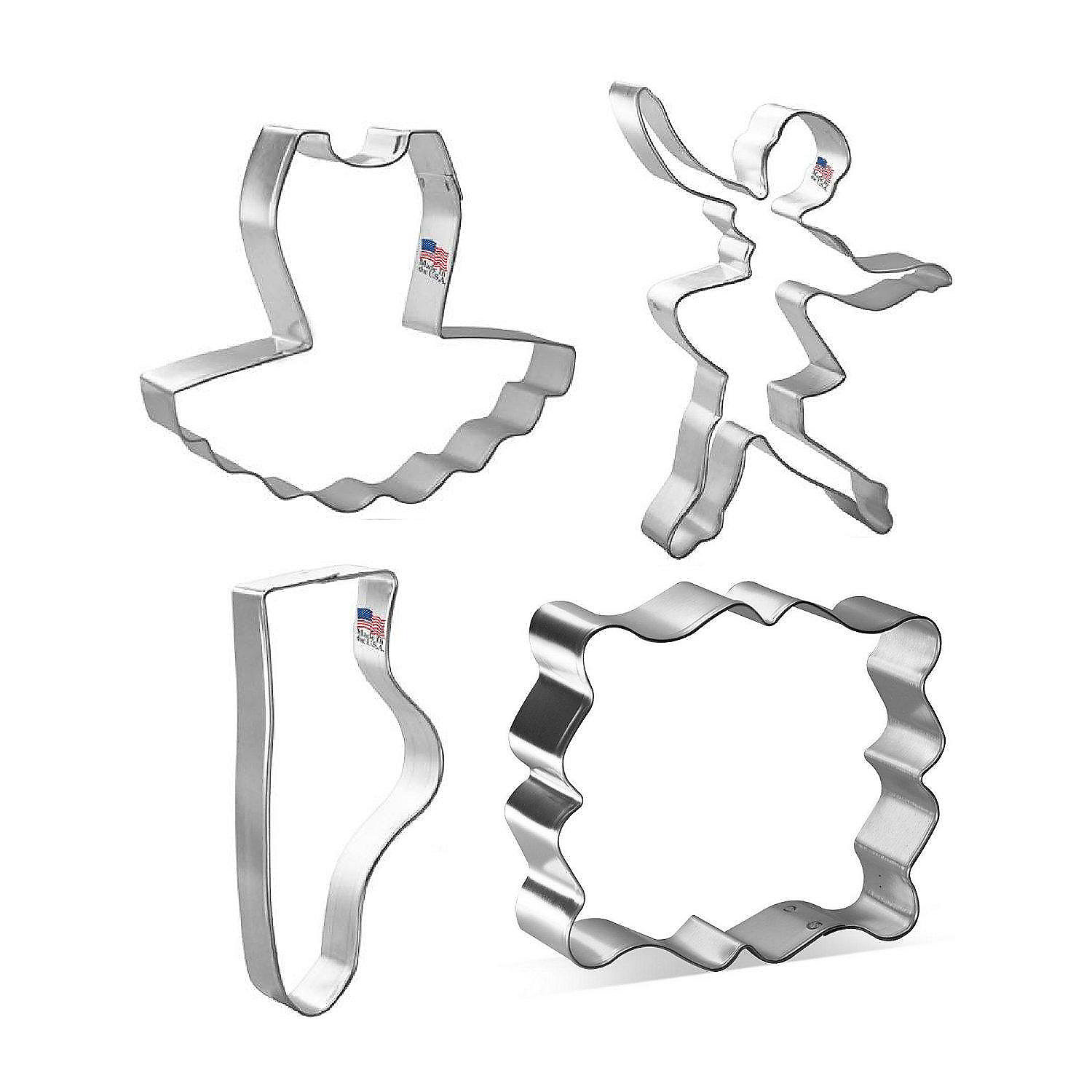 Ballet 4 Piece Cookie Cutter Set | Oriental Trading