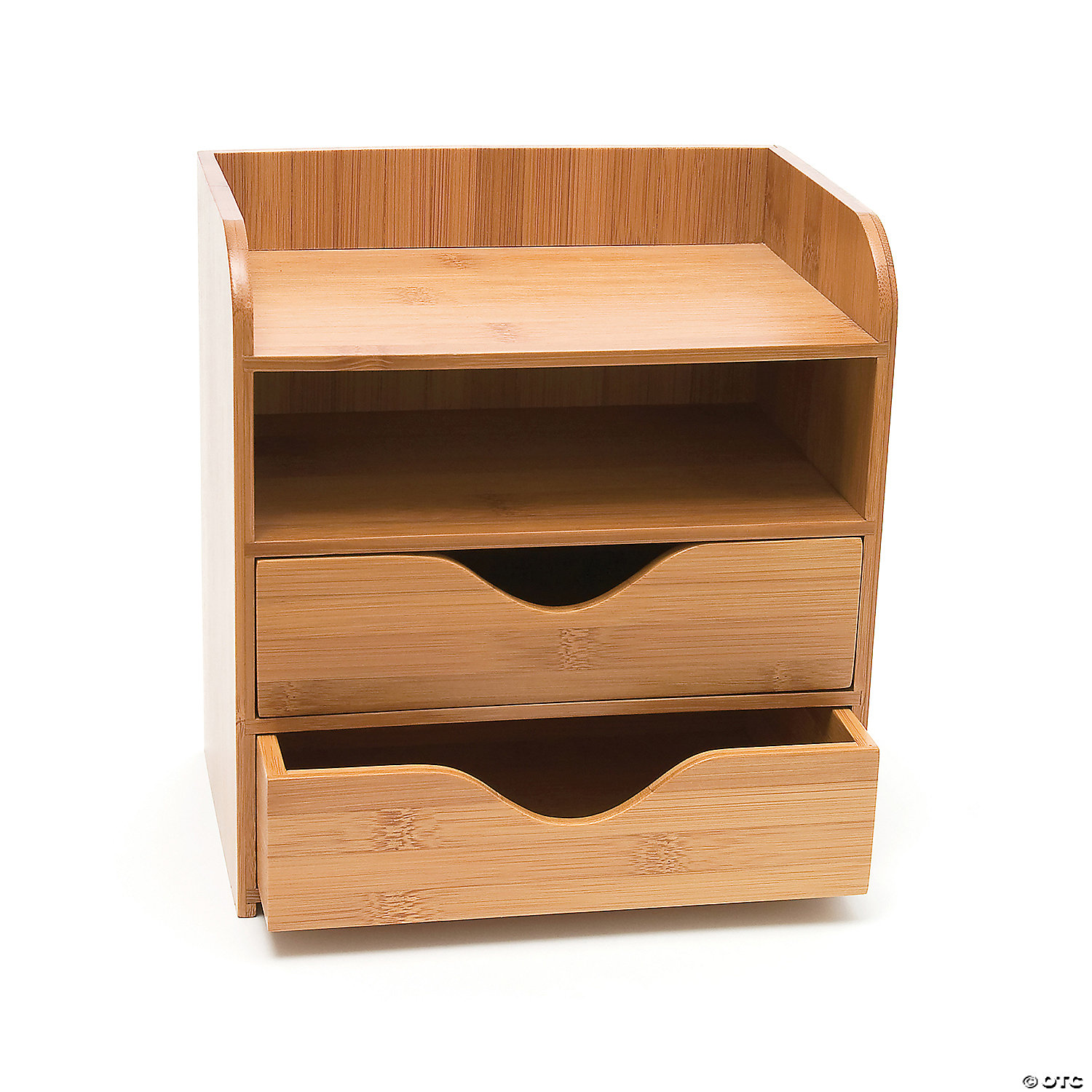 Bamboo 4 Tier Desk Organizer | Fun Express