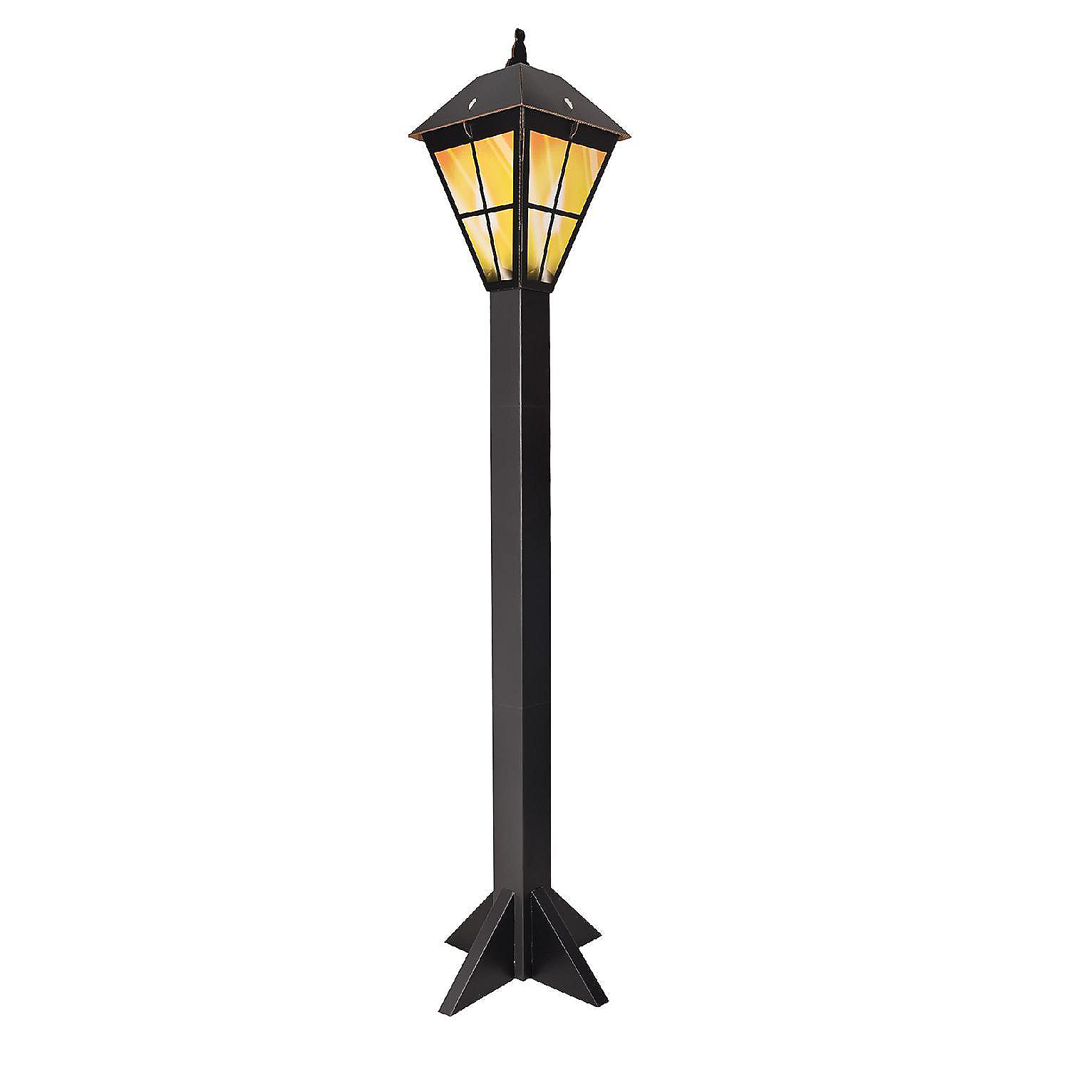 Beistle - 3-D Lamppost Prop - 4 Pack | Oriental Trading