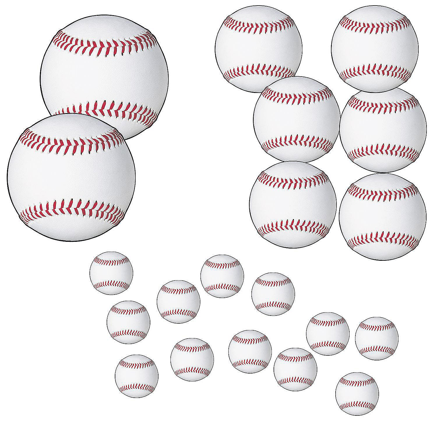Beistle - Baseball Cutouts - 12 Pack