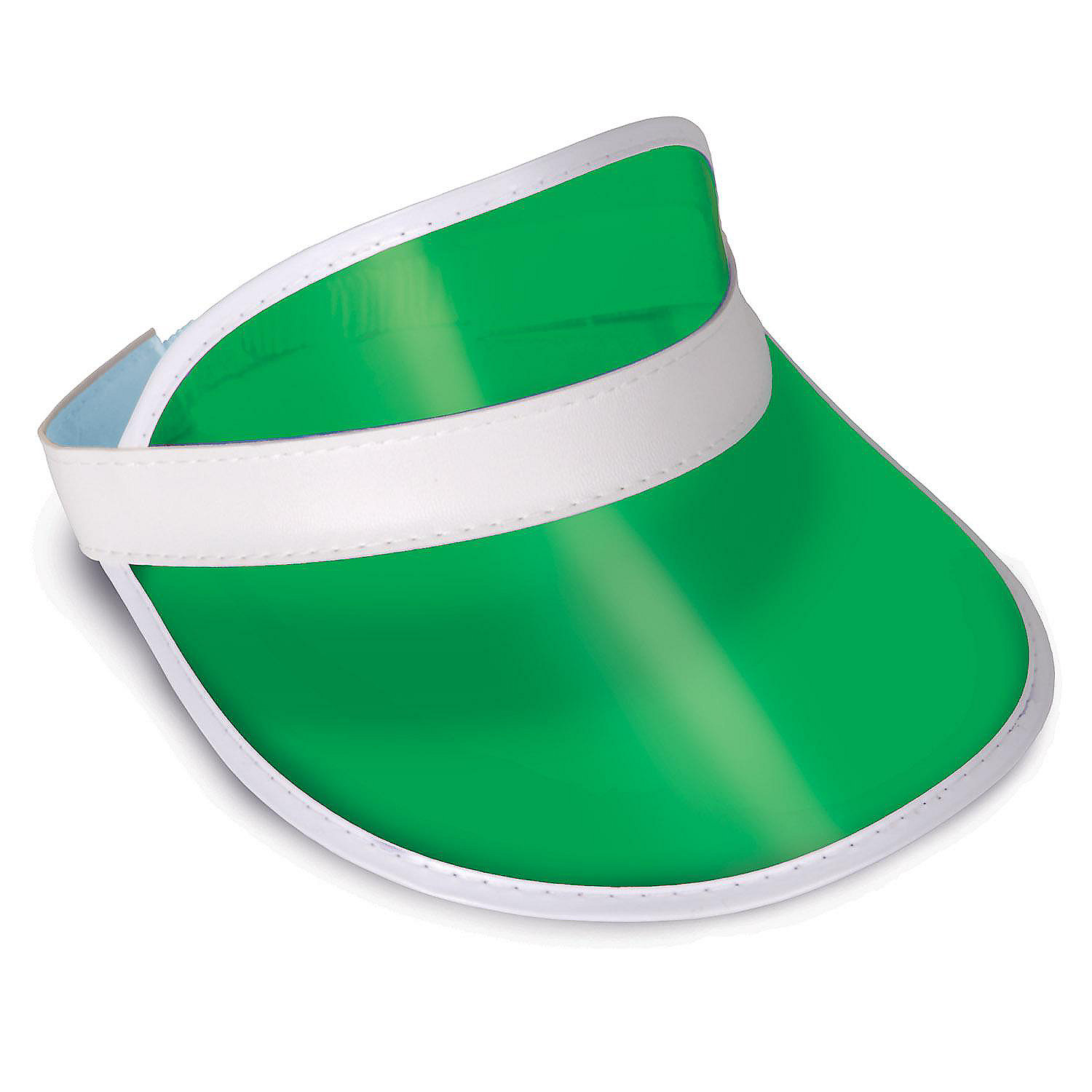 Beistle - Clear Green Plastic Dealer's Visor - 12 Pack | Oriental Trading