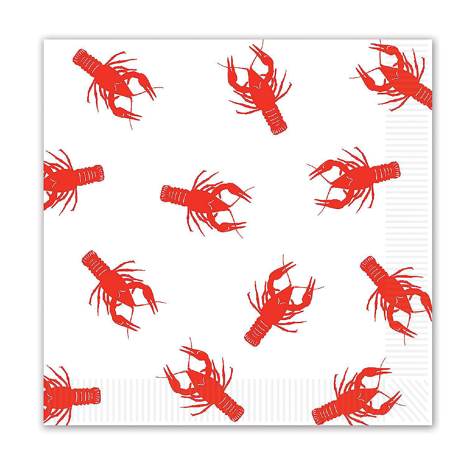 Beistle - Crawfish Luncheon Napkins - 12 Pack | Oriental Trading