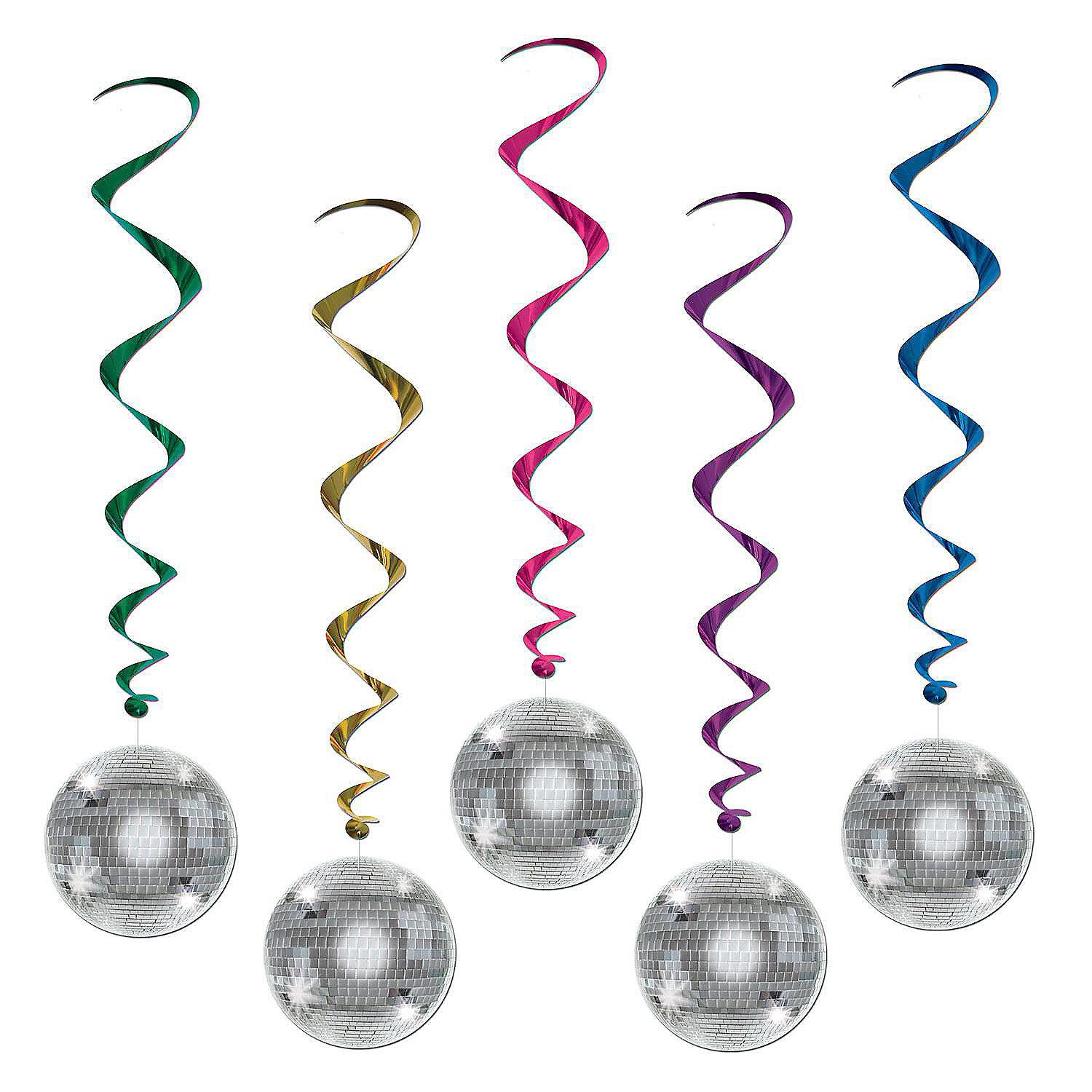 Beistle - Disco Ball Whirls - 6 Pack | Oriental Trading