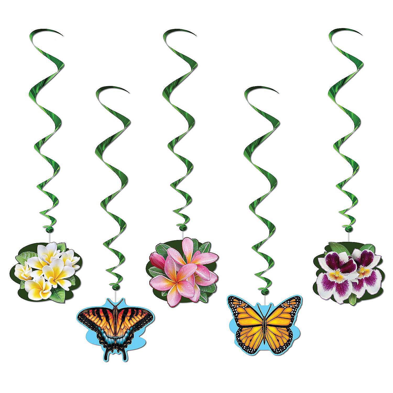 Beistle - Flower Garden Whirls - 6 Pack | Oriental Trading