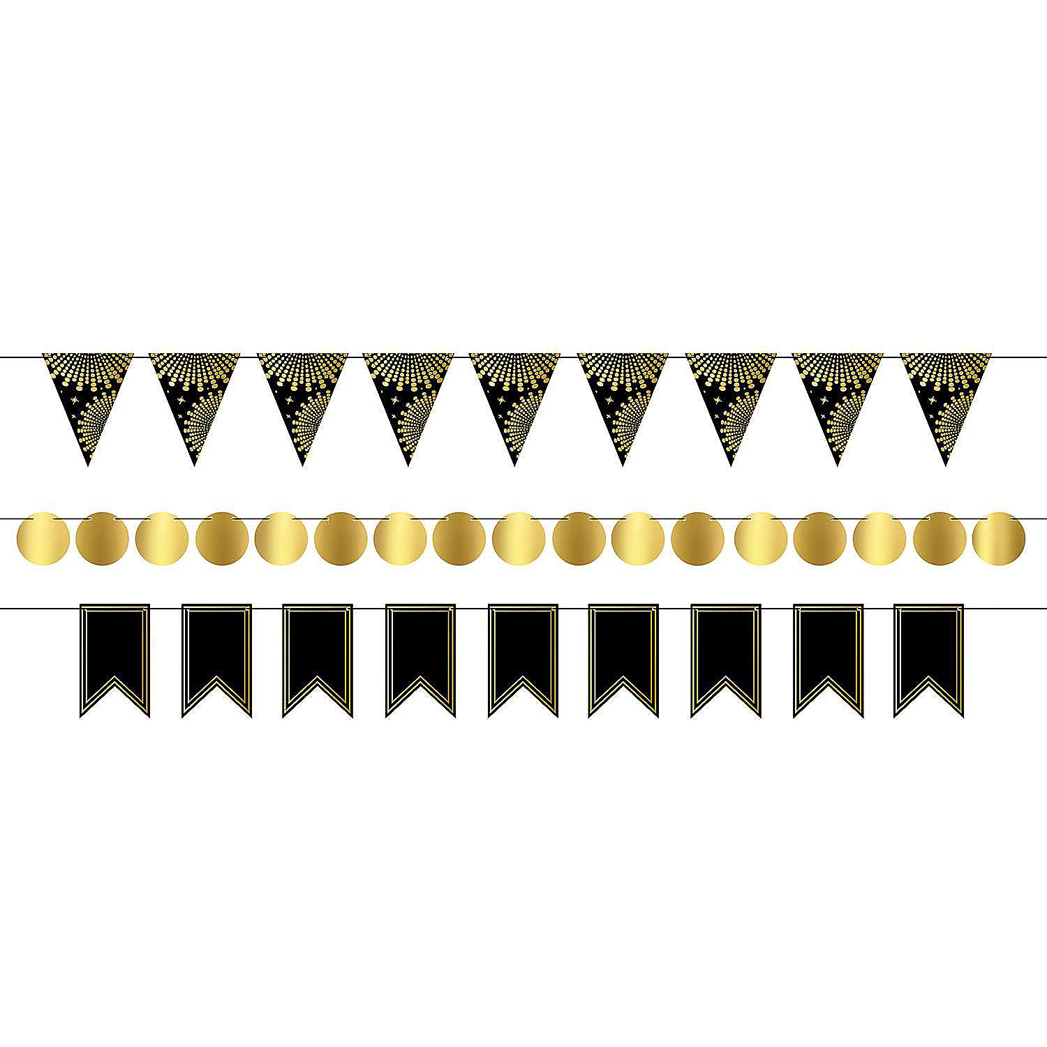 Beistle - Foil Mini Streamer Kit - 2" “6" x 18' - 12 Pack | Oriental ...