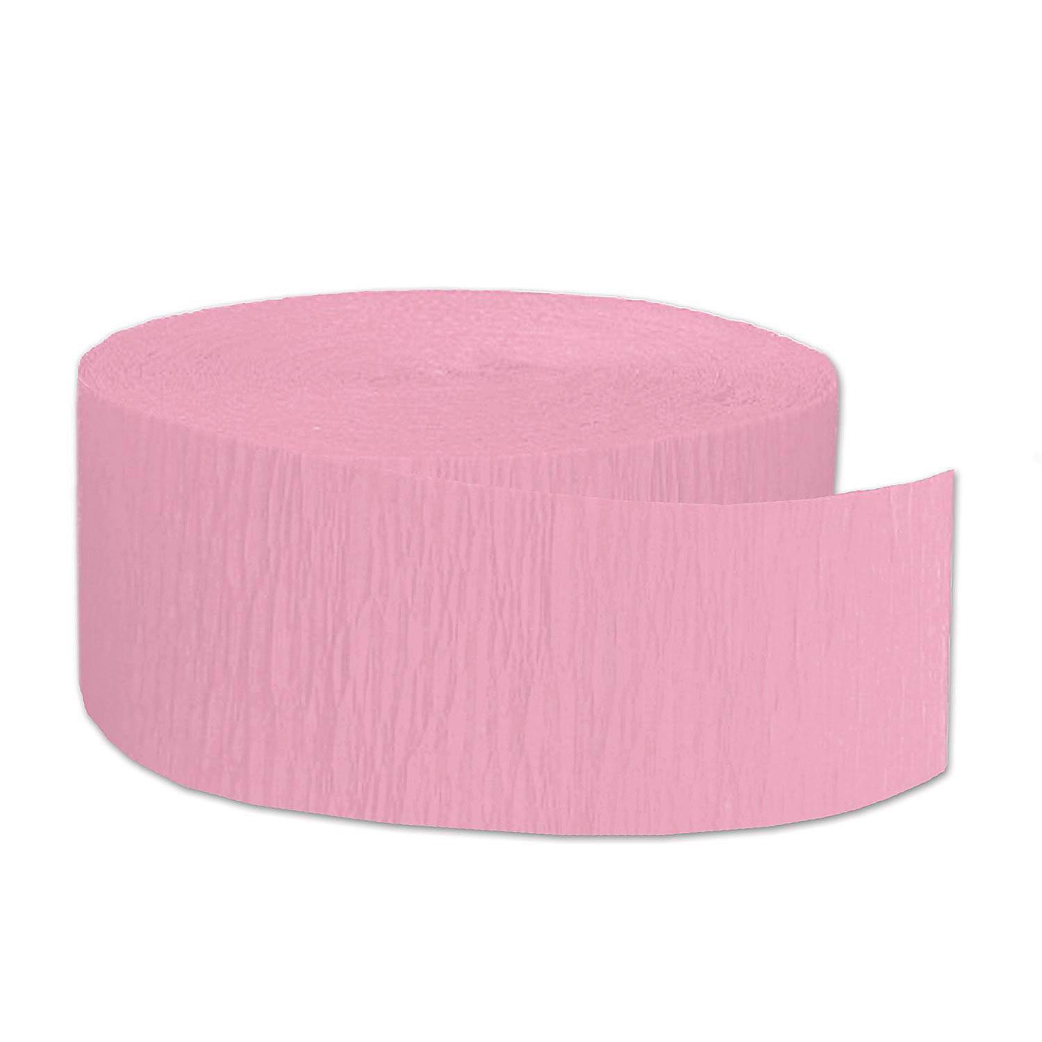 Beistle - FR Festive Crepe Streamer - Pink - 12 Pack | Oriental Trading