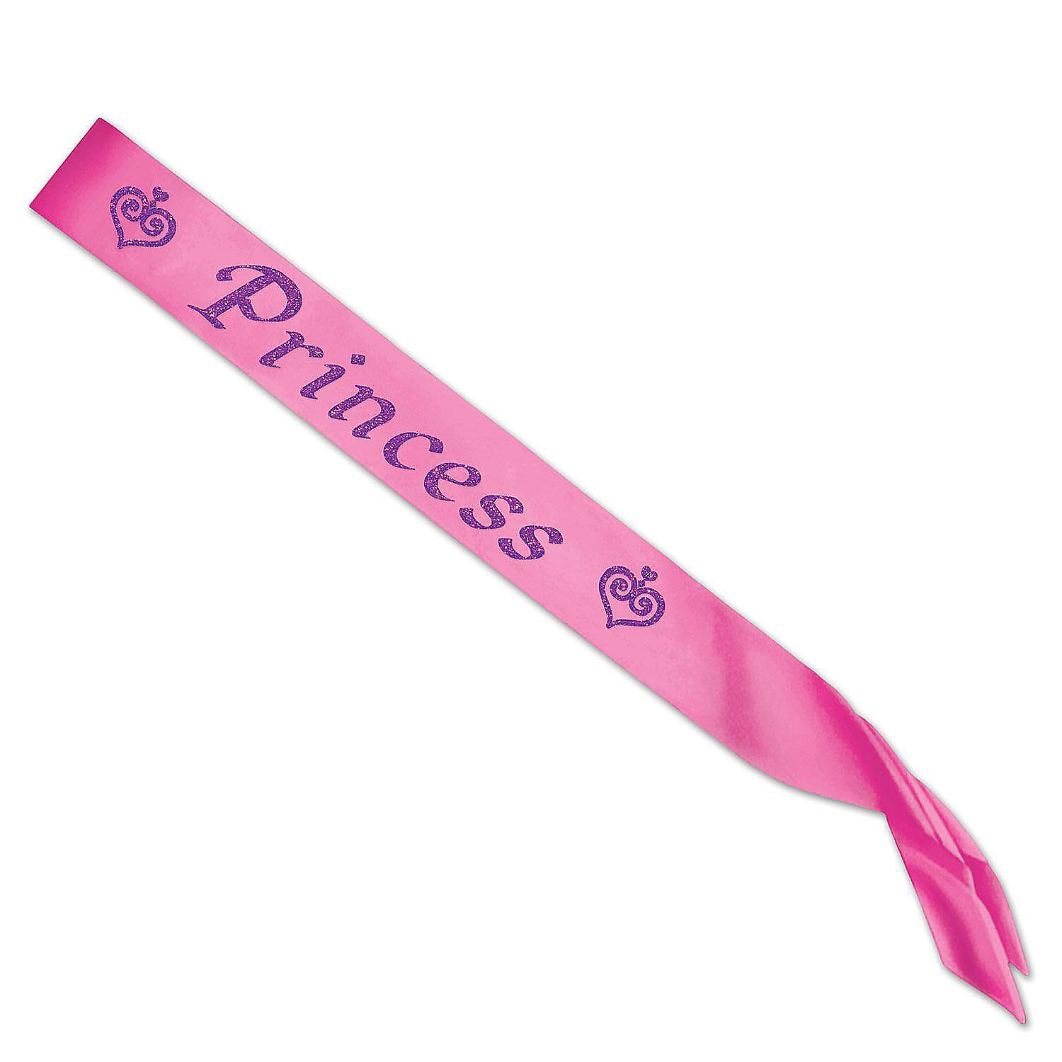 Beistle - Glittered Princess Satin Sash - 6 Pack | Oriental Trading
