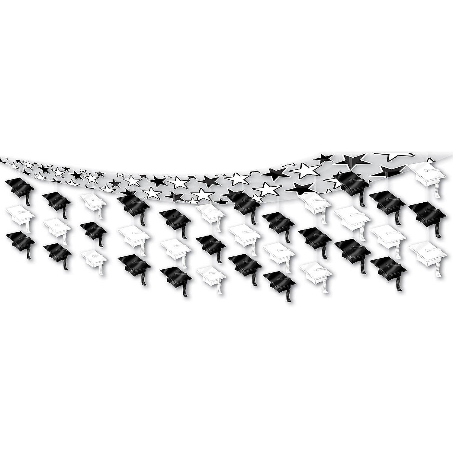Beistle - Graduate Cap Ceiling Decor - 6 Pack | Oriental Trading