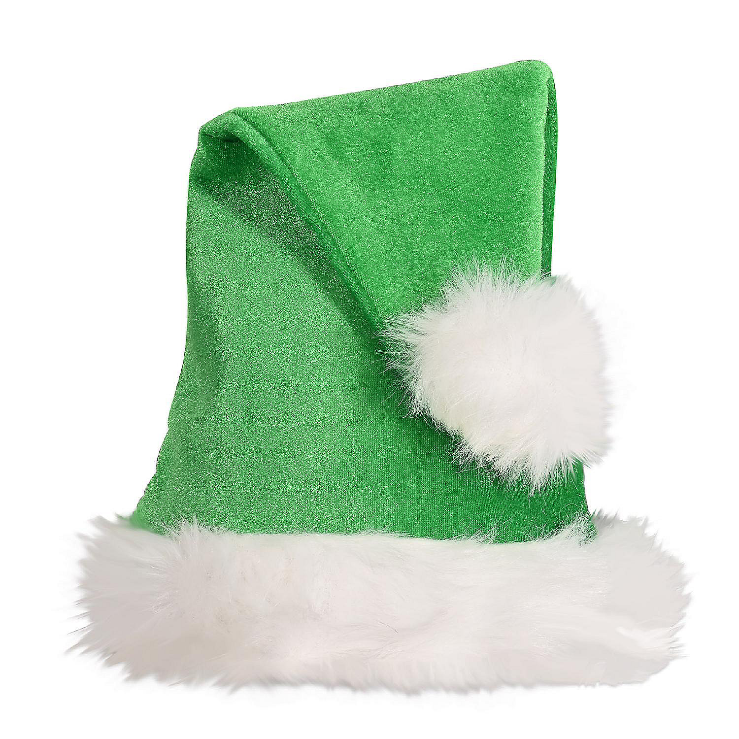Beistle - Green Santa Hat - 12 Pack | Oriental Trading