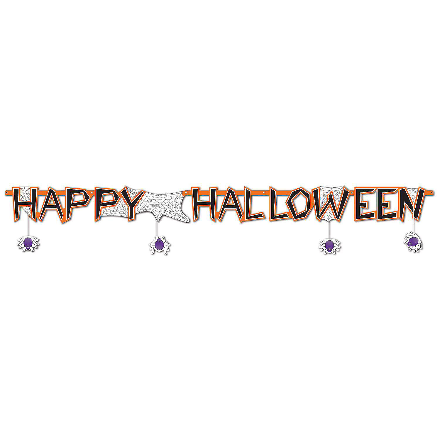 Beistle - Happy Halloween Streamer - 12 Pack | Oriental Trading