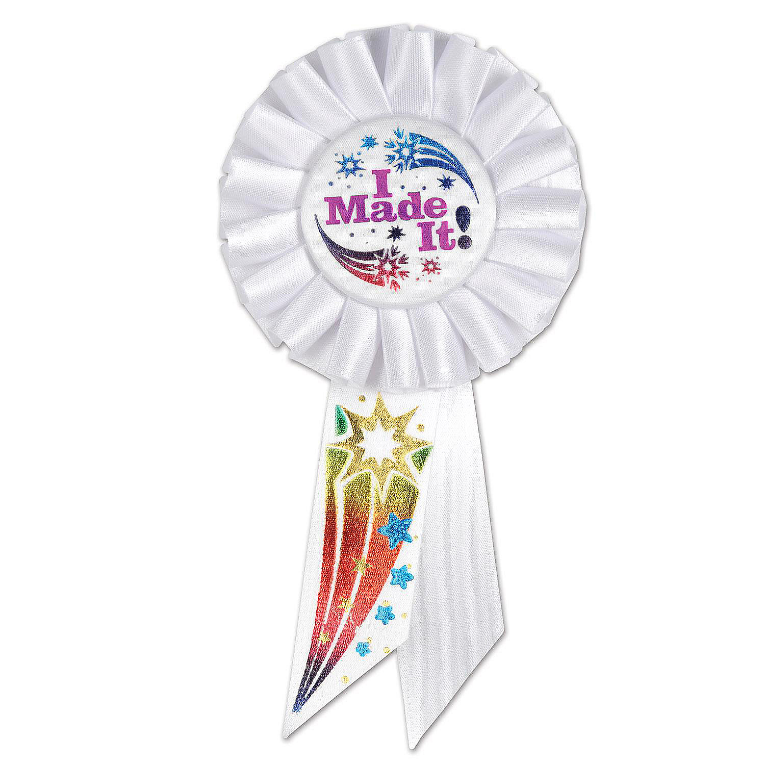 Beistle - I Made It! Rosette - 6 Pack | Oriental Trading