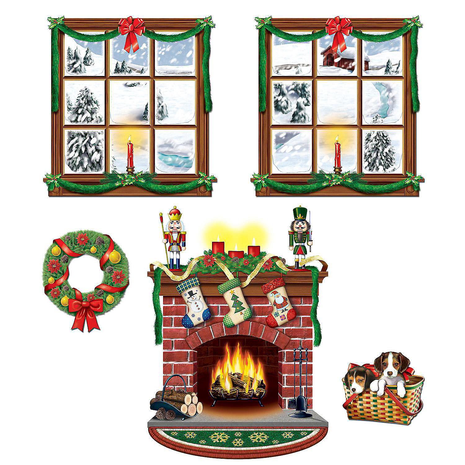 Beistle - Indoor Christmas Decor Props - 12 Pack | Oriental Trading