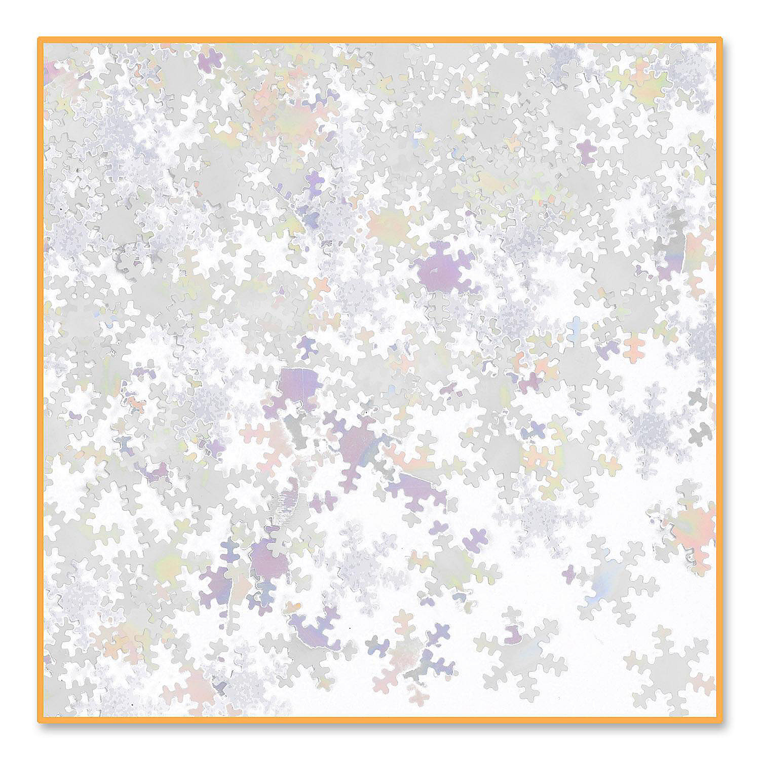Beistle - Iridescent Snowflakes Confetti - 6 Pack | Oriental Trading