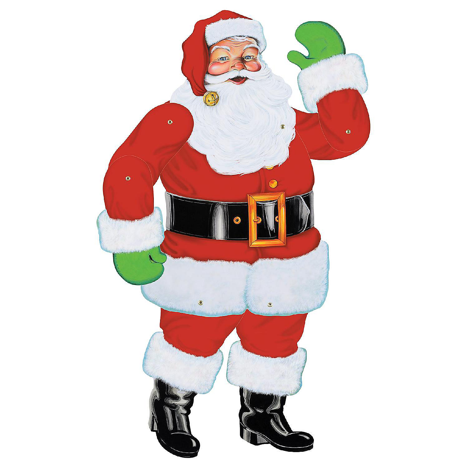 Beistle - Jointed Santa - 29" - 12 Pack | Oriental Trading