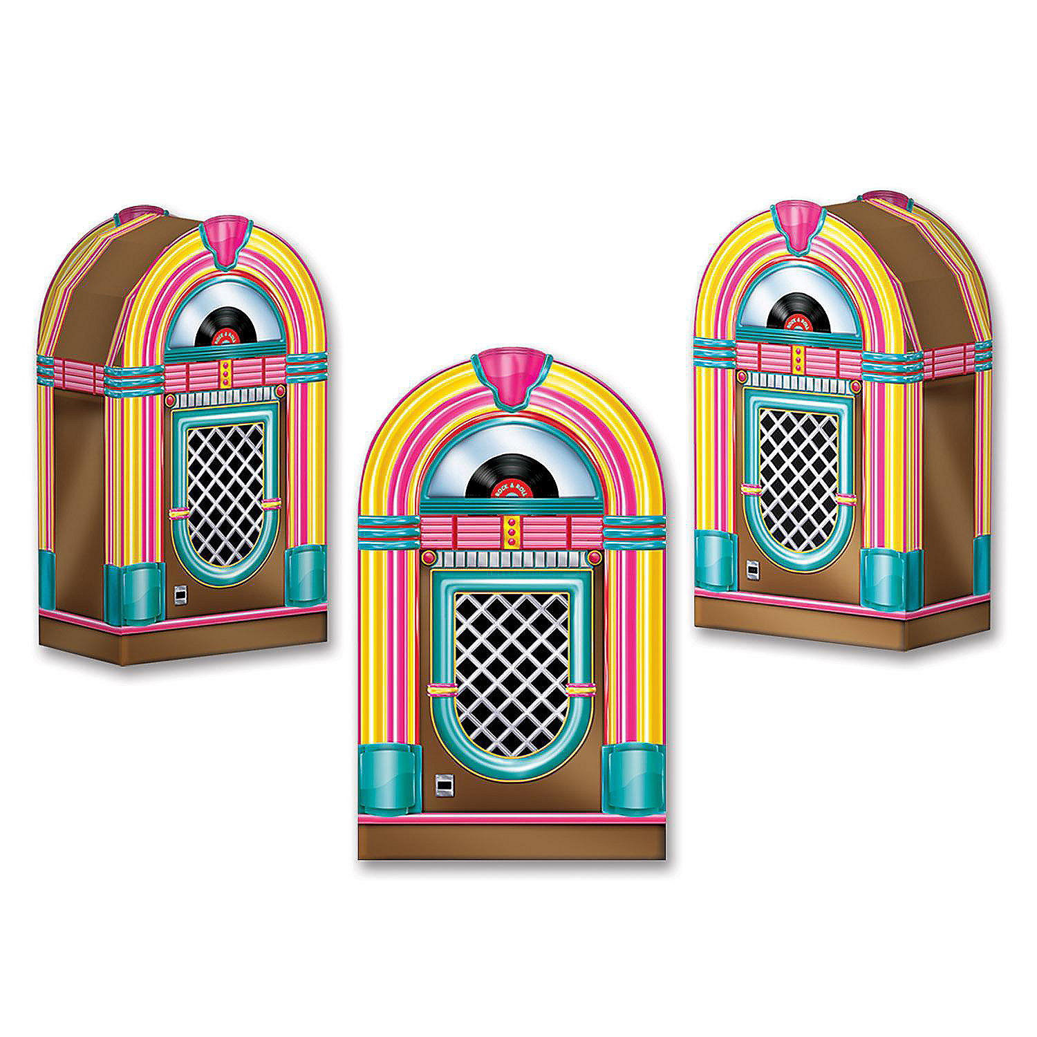 Beistle - Jukebox Favor Boxes - 12 Pack | Oriental Trading