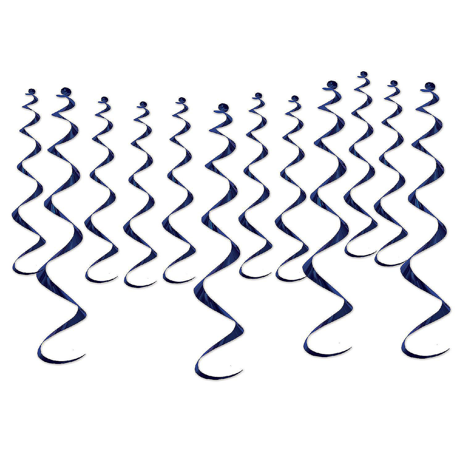 Beistle - Metallic Whirls - Natural - 6 Pack | Oriental Trading