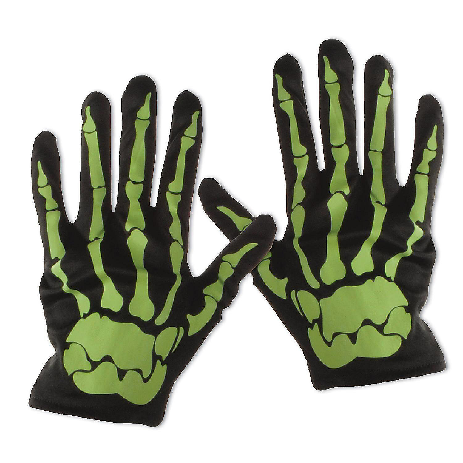 Beistle - Nite-Glo Skeleton Gloves - 12 Pack | Oriental Trading