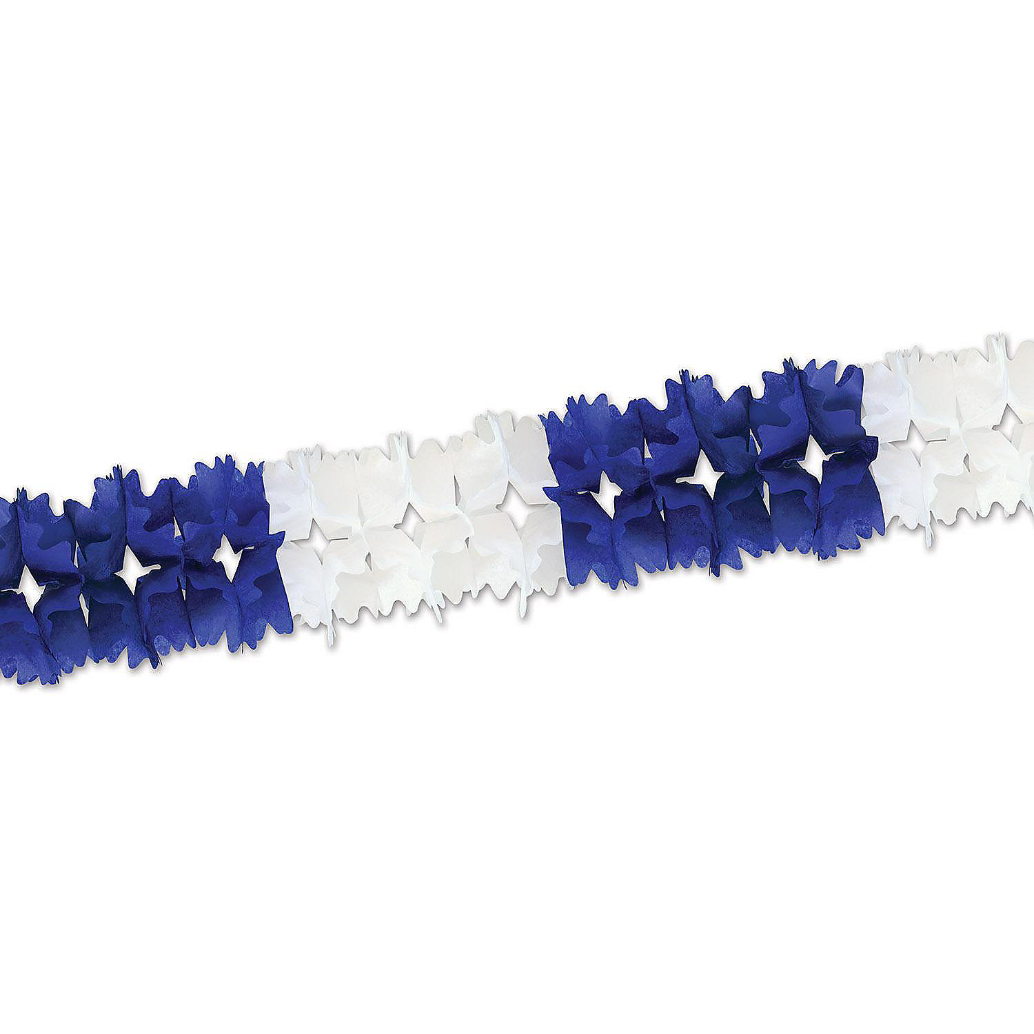 Beistle - Pageant Garland - Blue and White - 12 Pack | Oriental Trading