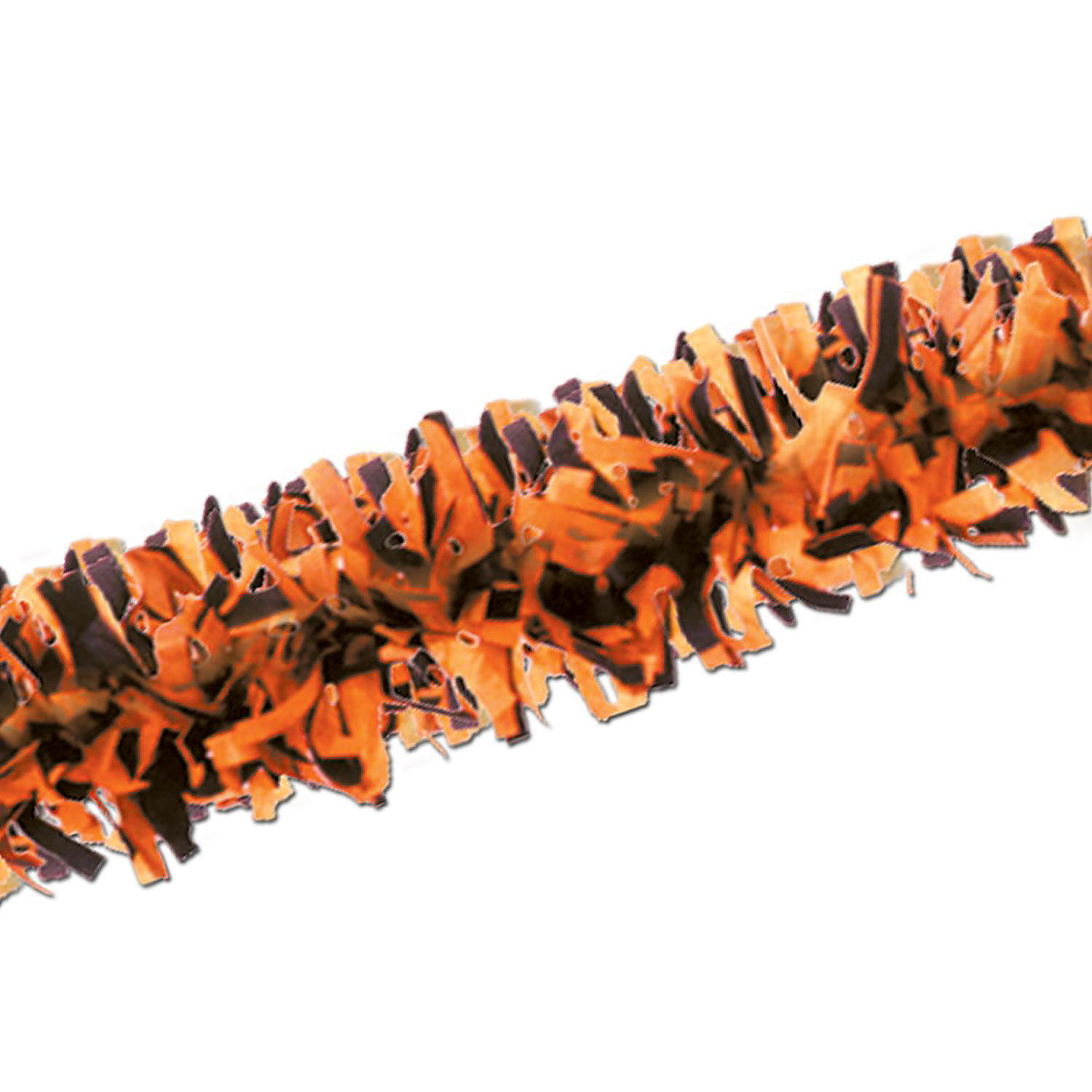 Beistle - Pkgd Tissue Festooning - Orange and Black - 12 Pack ...