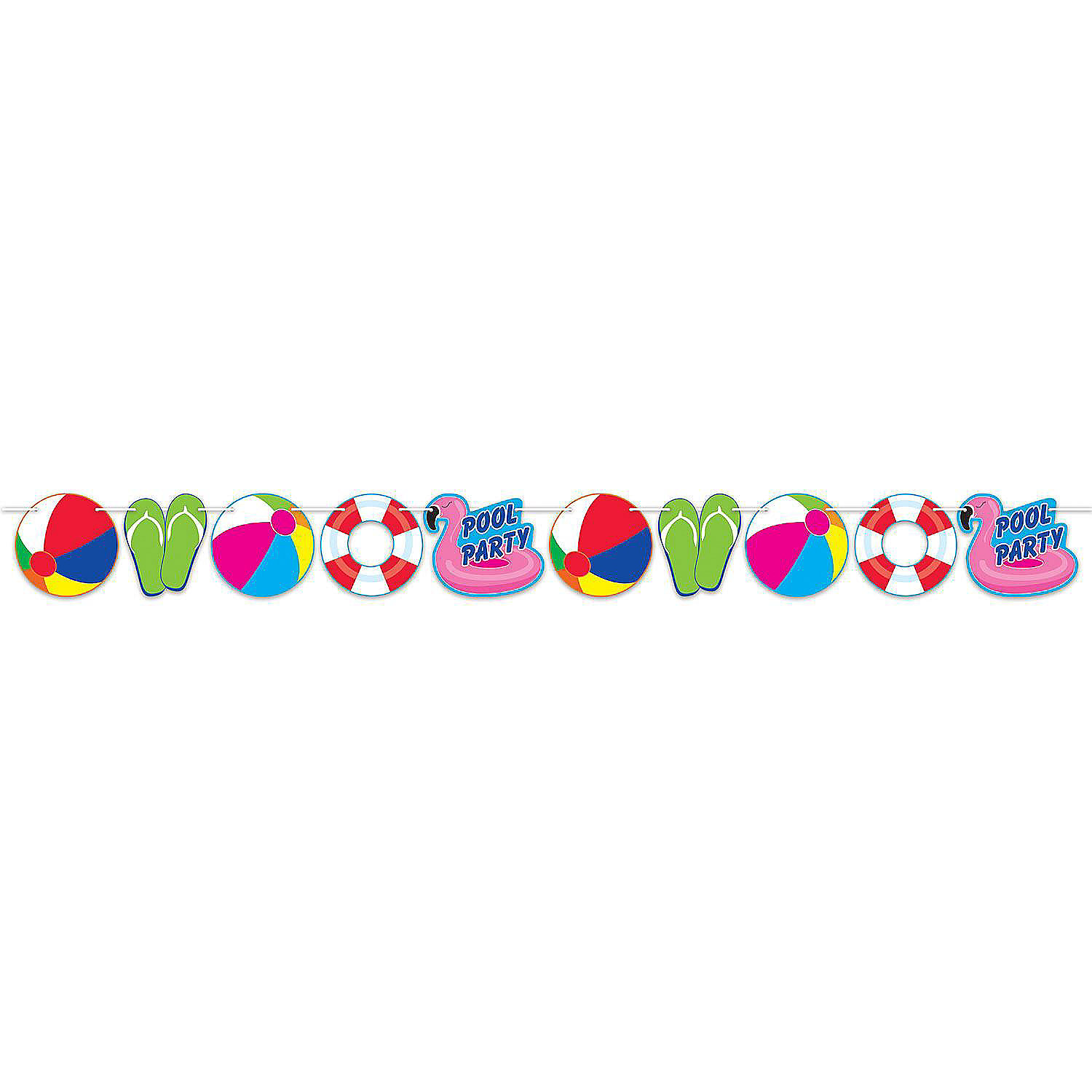 Beistle - Pool Party Streamer - 12 Pack | Oriental Trading