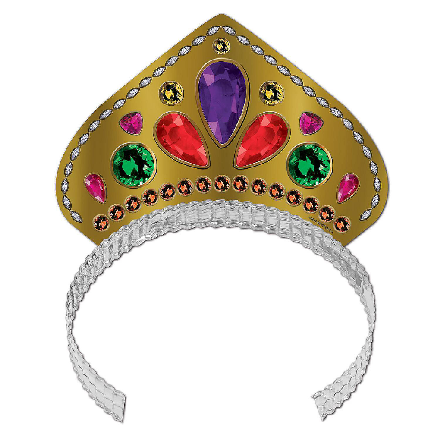 Beistle - Printed Jeweled Tiara - 72 Pack | Oriental Trading