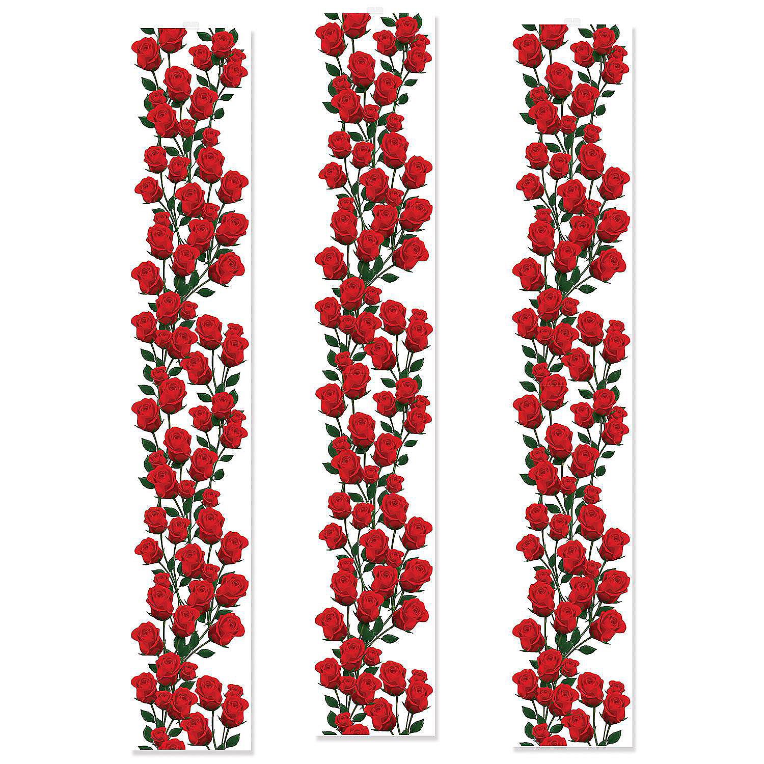 Beistle - Roses Party Panels - 12 Pack | Oriental Trading