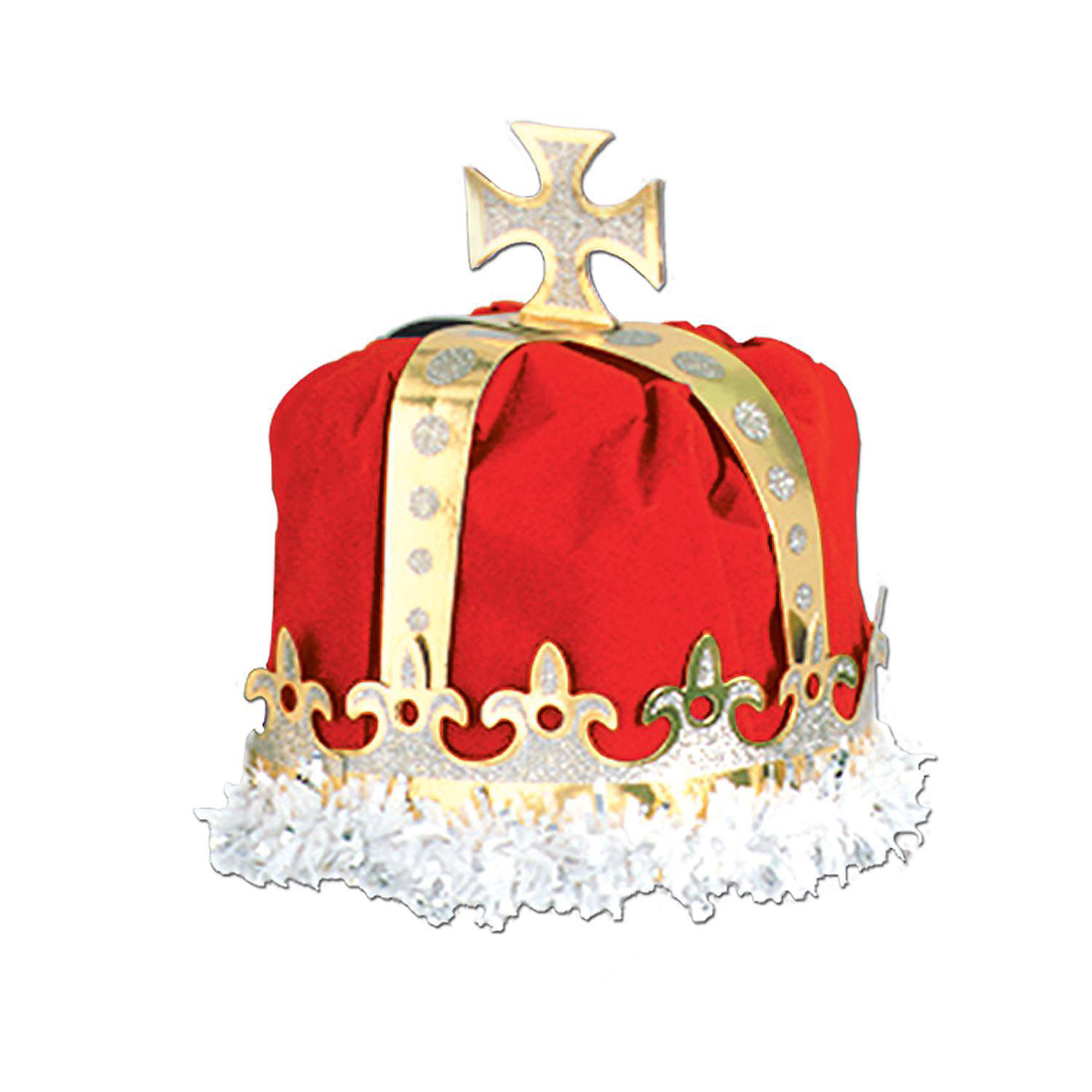Beistle - Royal King's Crown - Red - 12 Pack | Oriental Trading